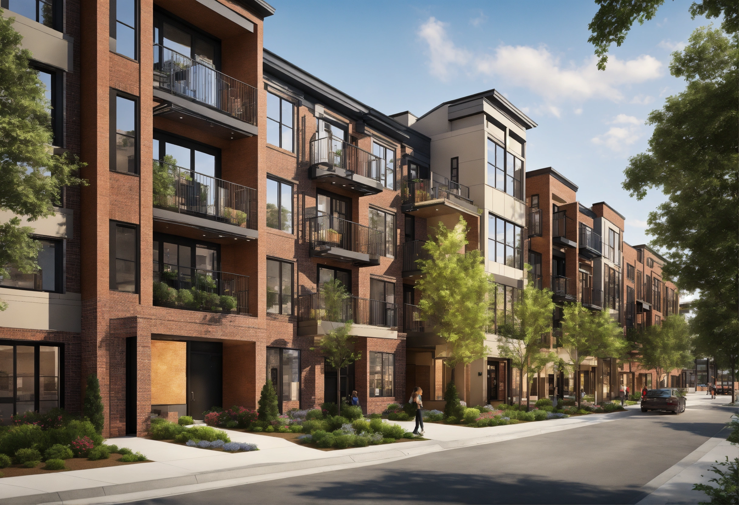 Lexica - This 10-story mid-rise building is a mixed-use development ...