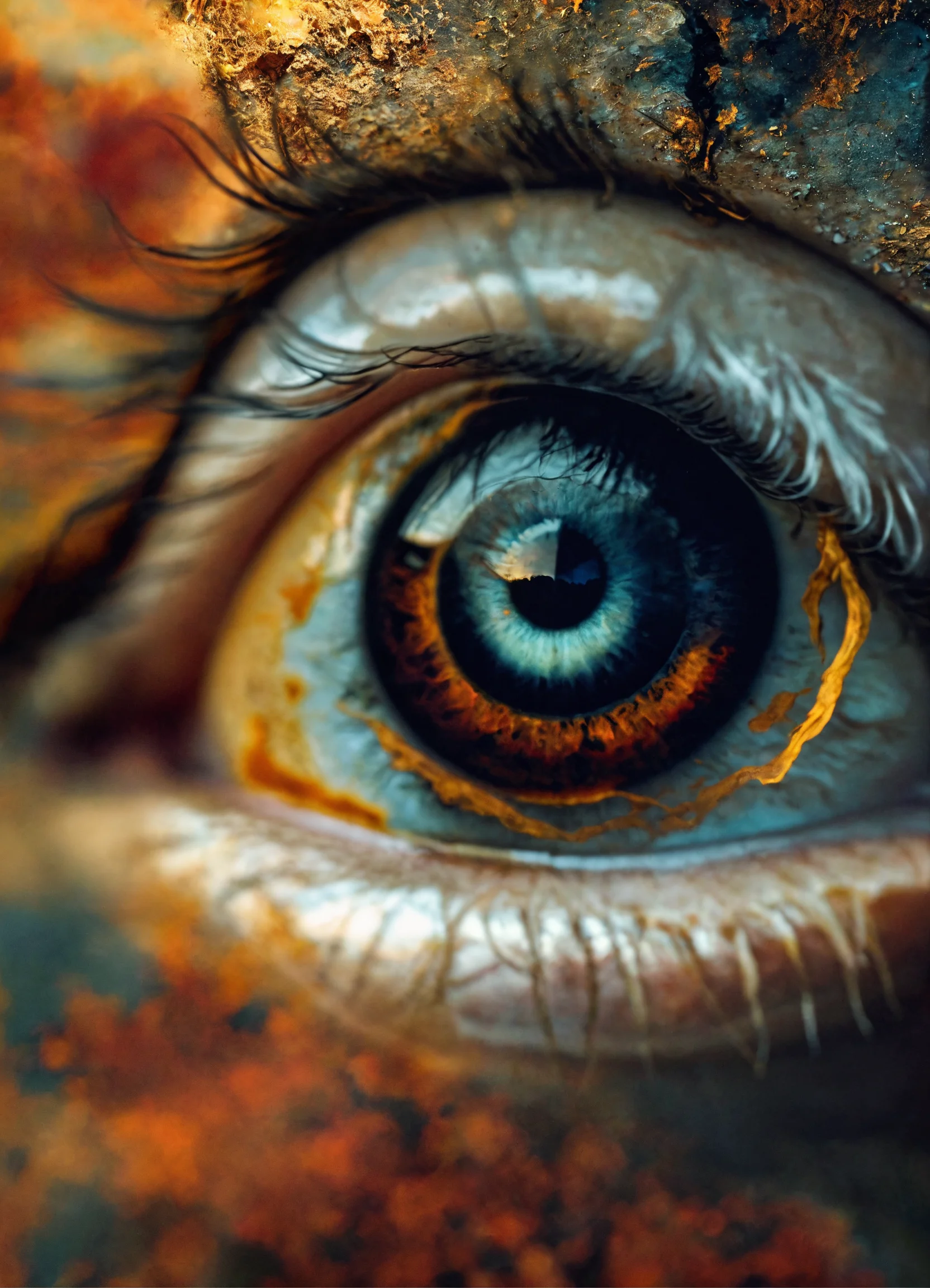 Lexica - It could be a graphic of an eye representing vision or a ...