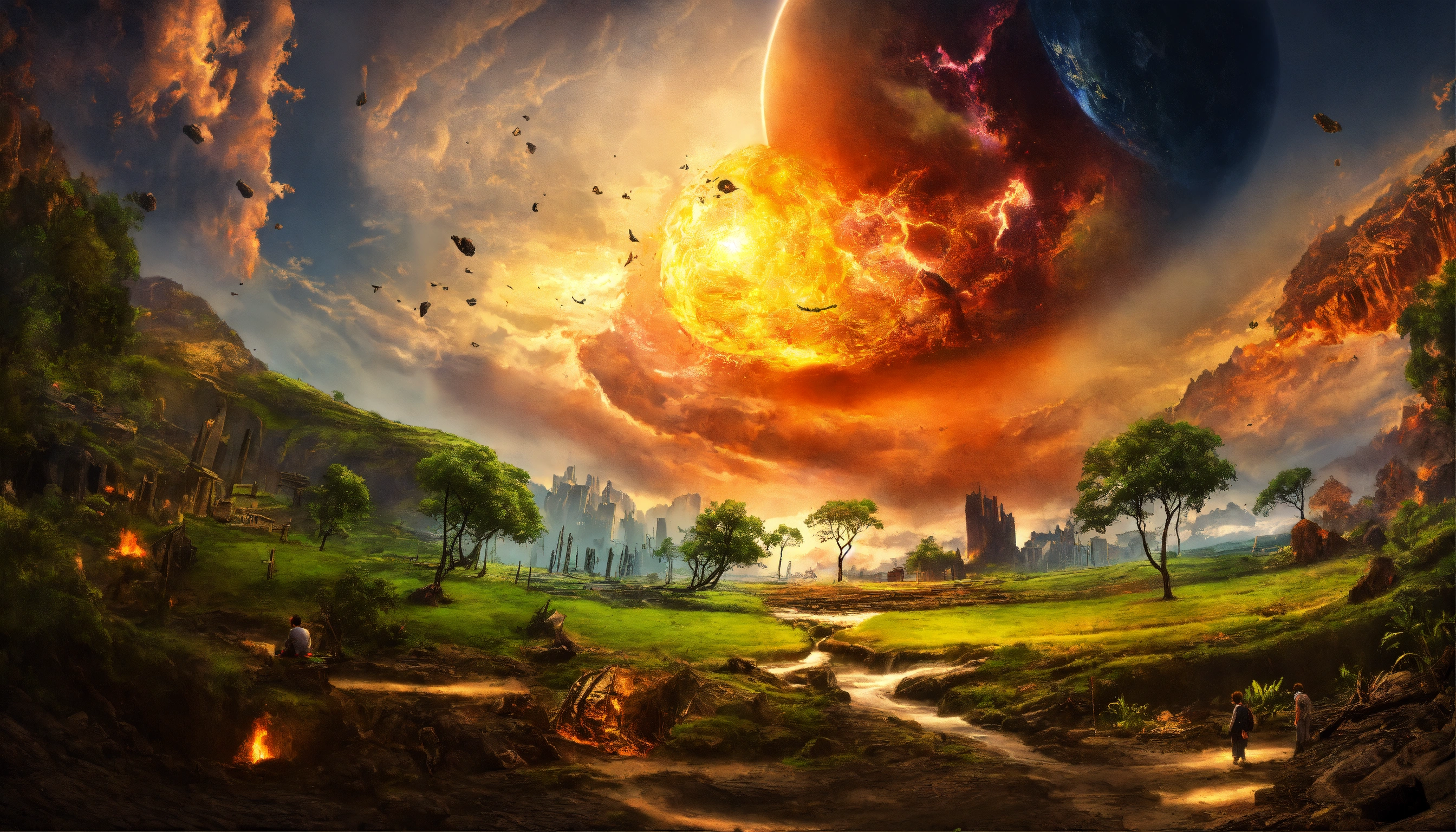 Lexica - Earth going through cycles of creation and destruction