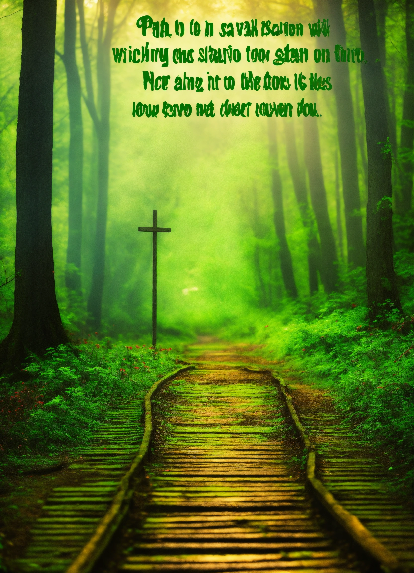 Lexica - Path to salvation with lyrics in front saying wicked game in green