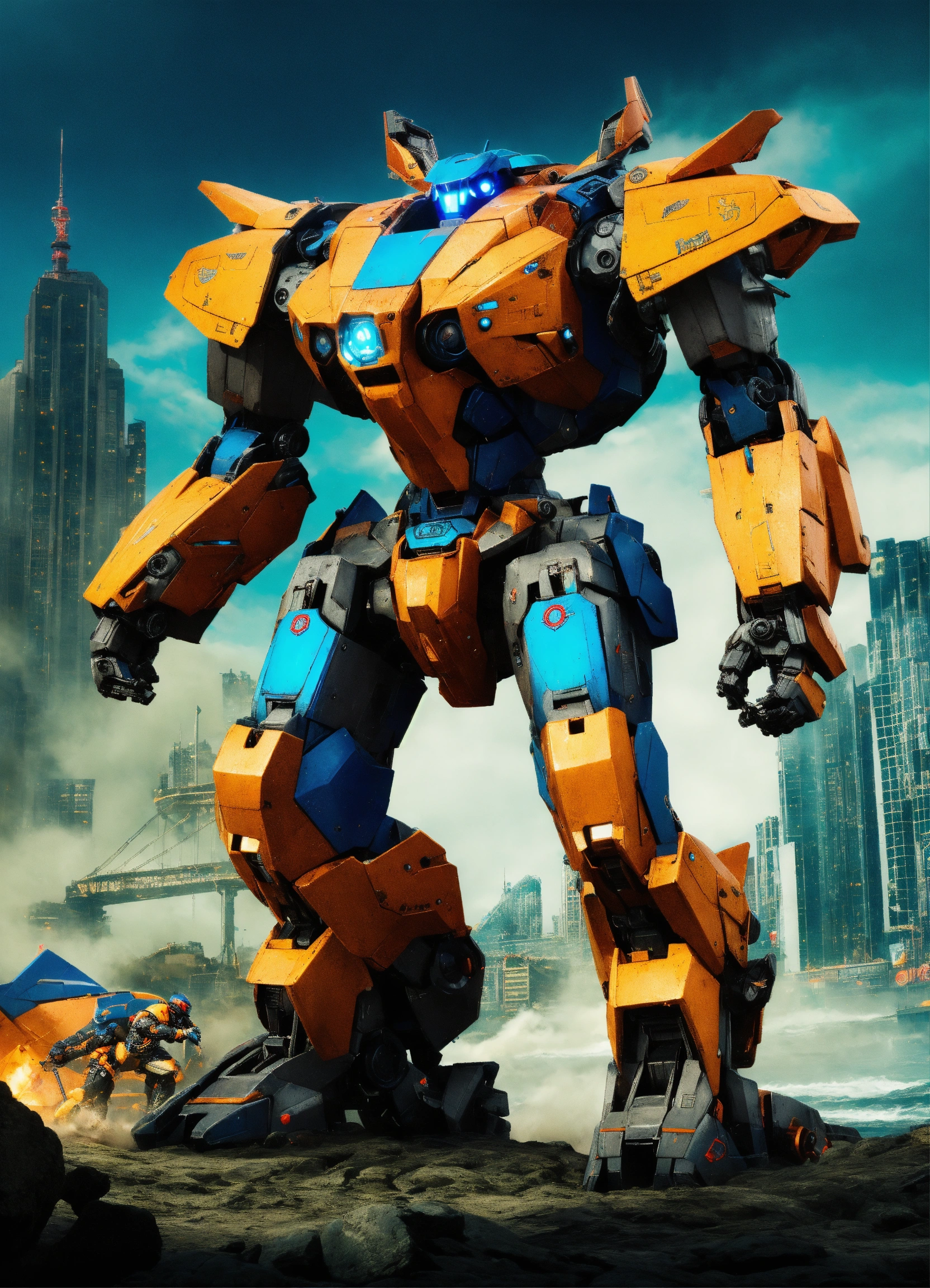 Lexica - Pacific Rim gyps Danger battle mech