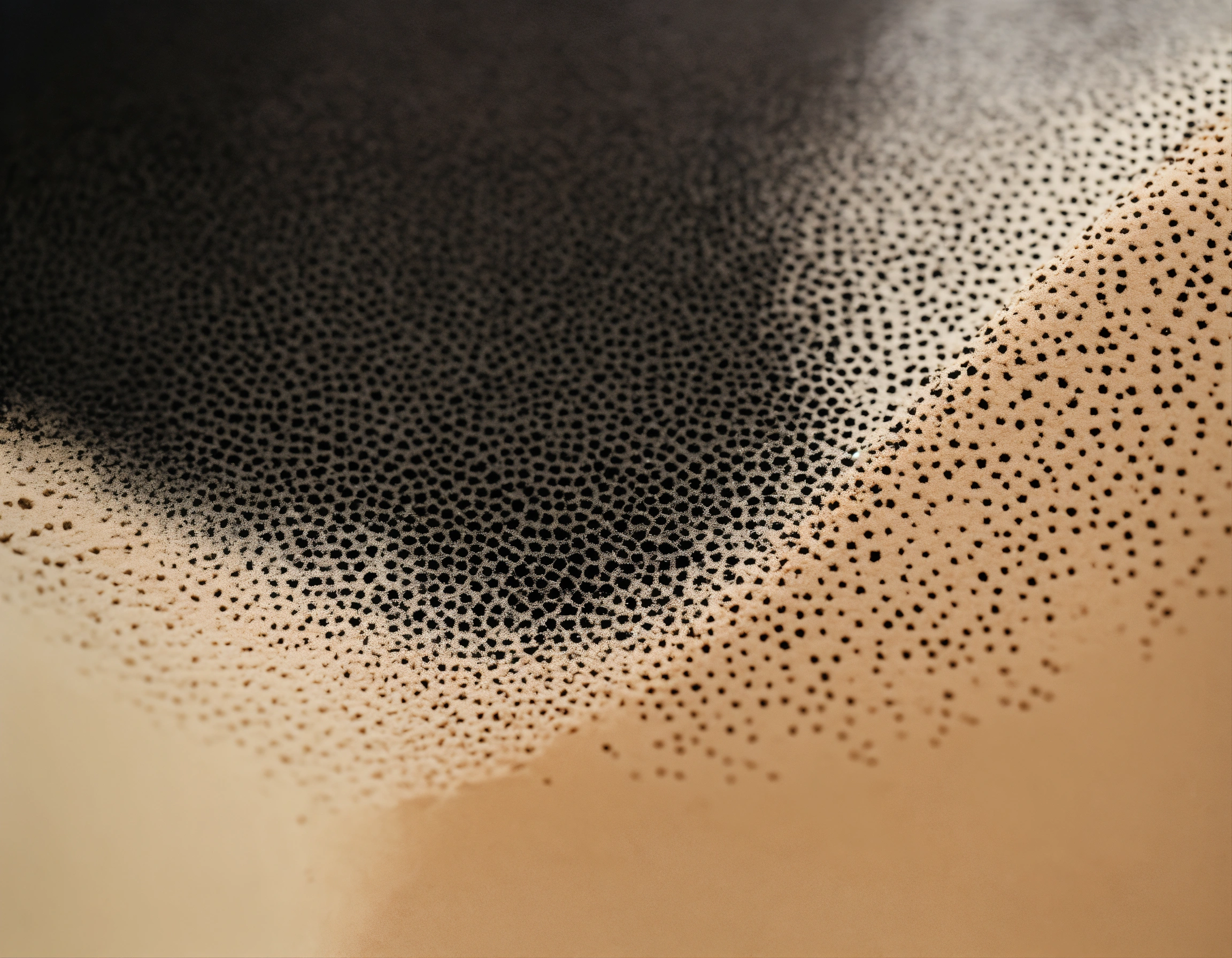 Lexica - Fragments, riso design, texture, pastels cream black, flow, clean
