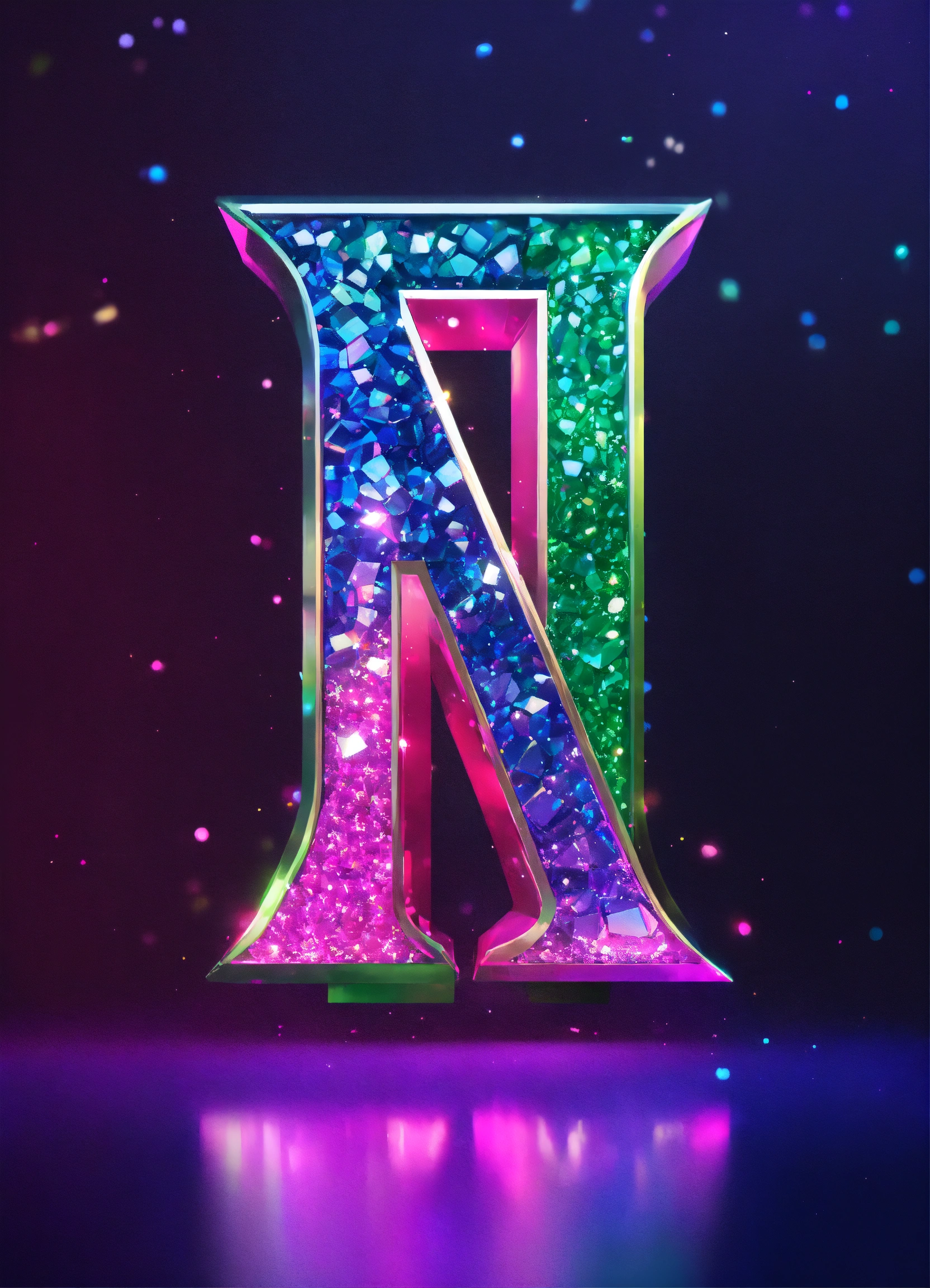 Lexica - Business logo with a vertical letters rectangle shaped iconic ...