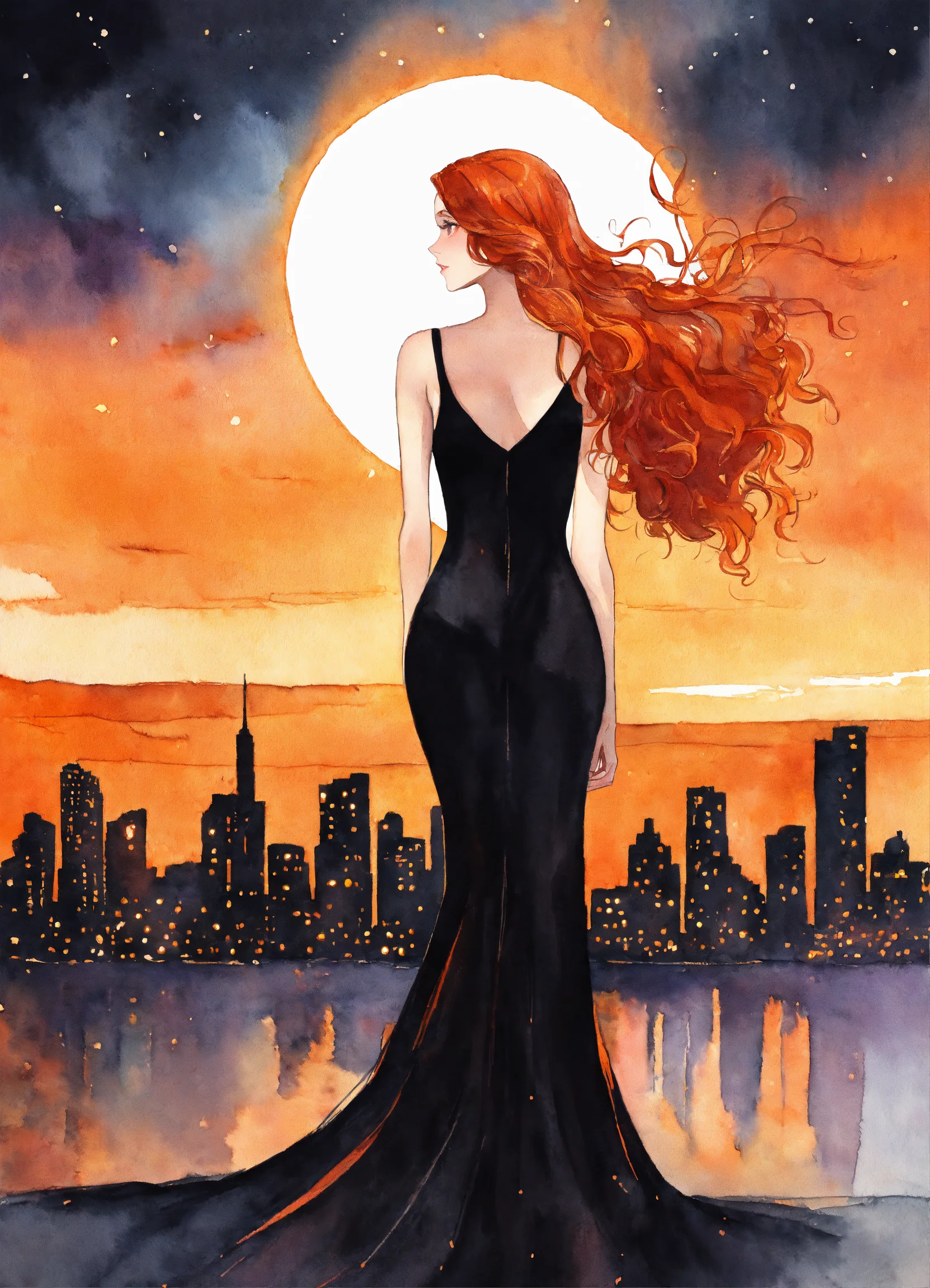 Lexica Redhead Woman