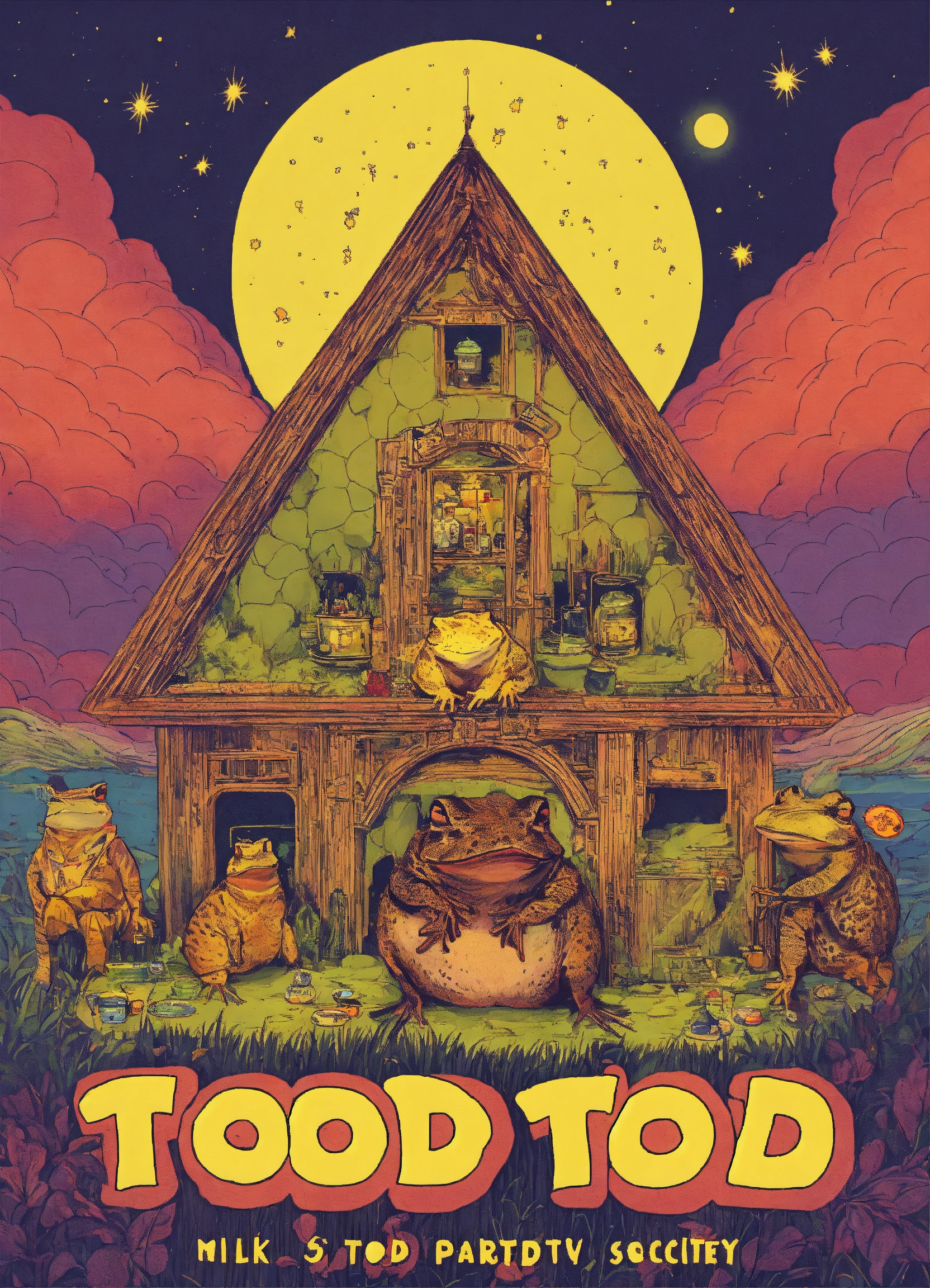 Lexica - MiLk Toad Society is a web3 secret society party collective.