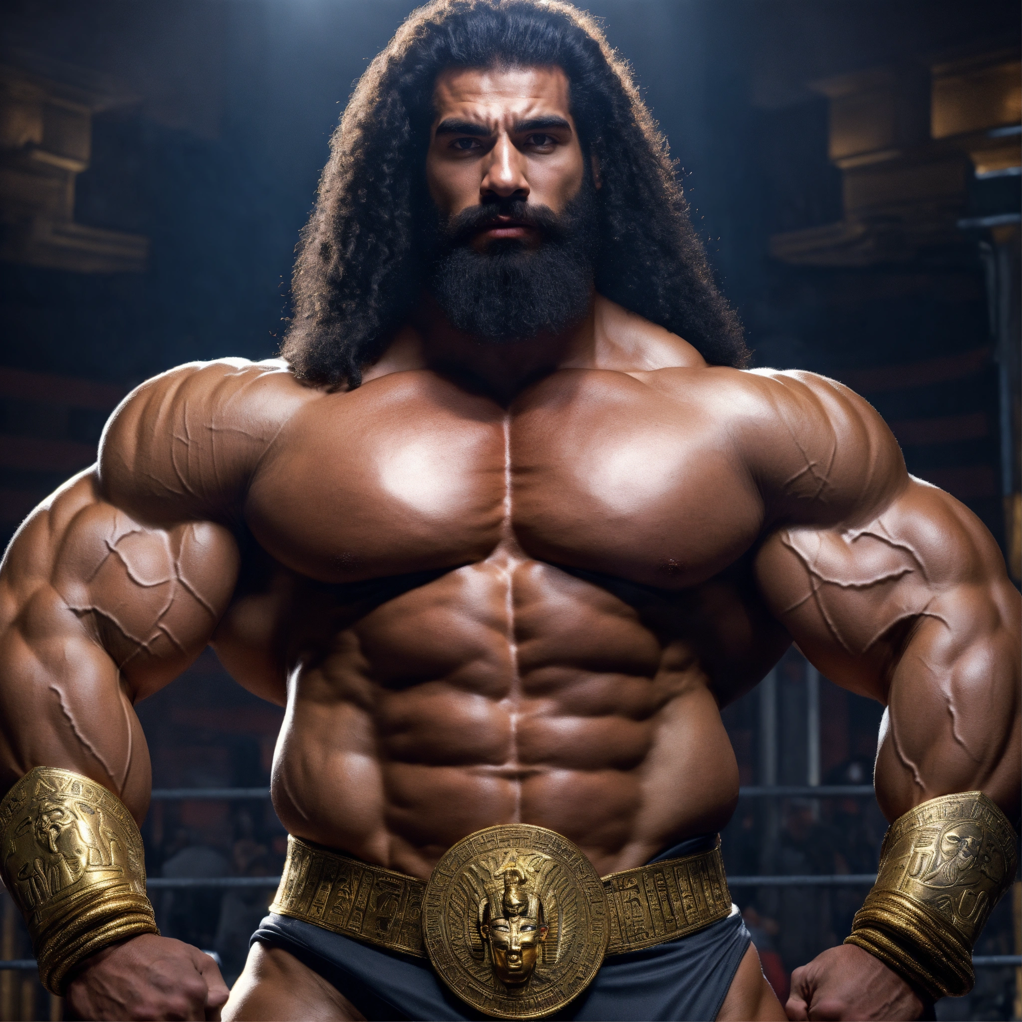 Lexica - 30-year-old hairy Egyptian god with big muscles, Egyptian ...