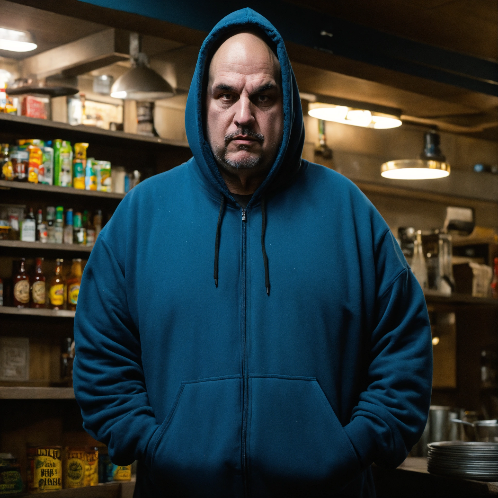 Lexica - UNCLE FESTER JOHN FETTERMAN WEARING A HOODIE OVER HIS HEAD ...