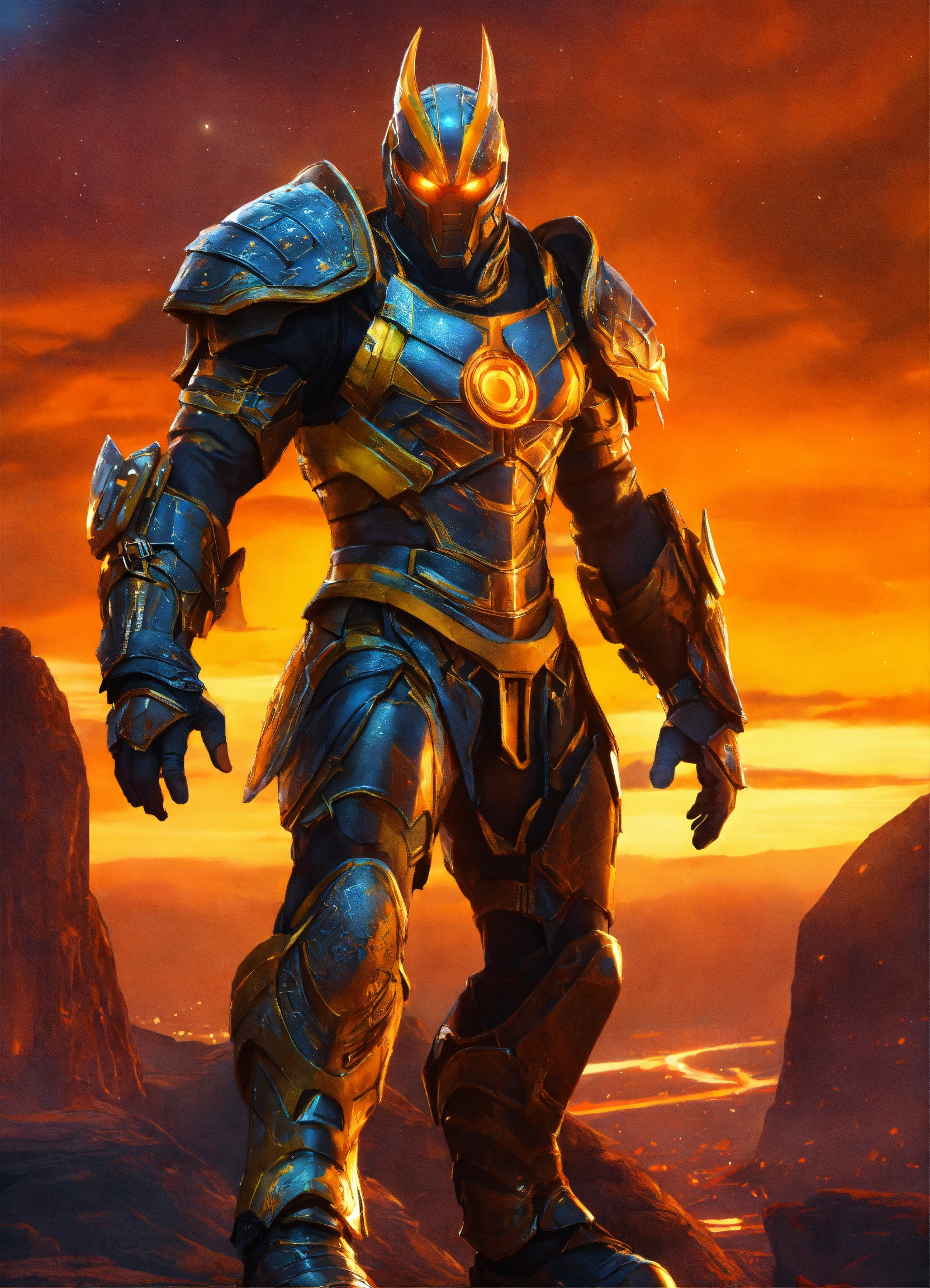 Lexica - Glowing yellow eyes, marvel, highly detailed, gladiator belt ...