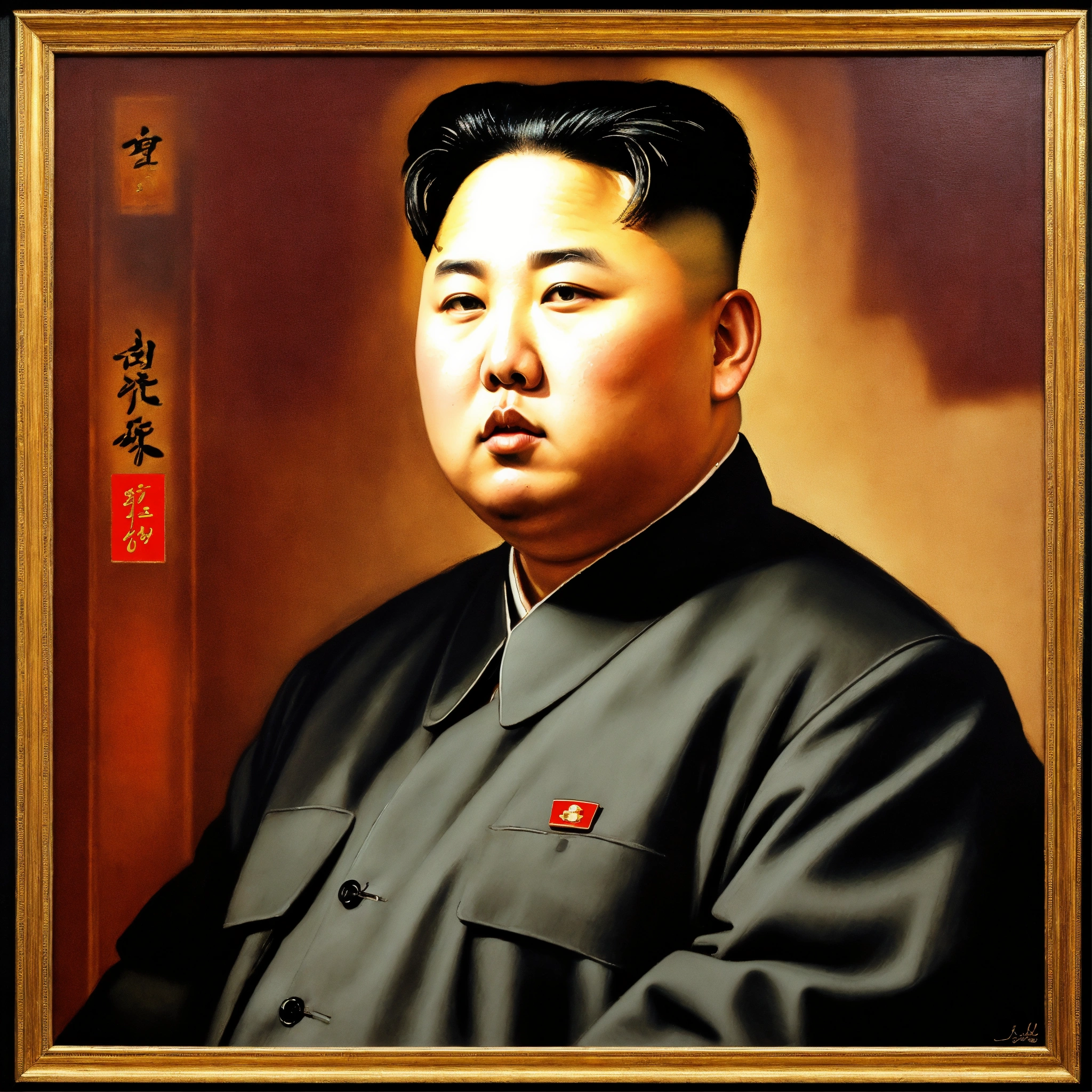 Lexica - A portrait of Kim Jong Un in the style of Leonardo Da Vinci ...