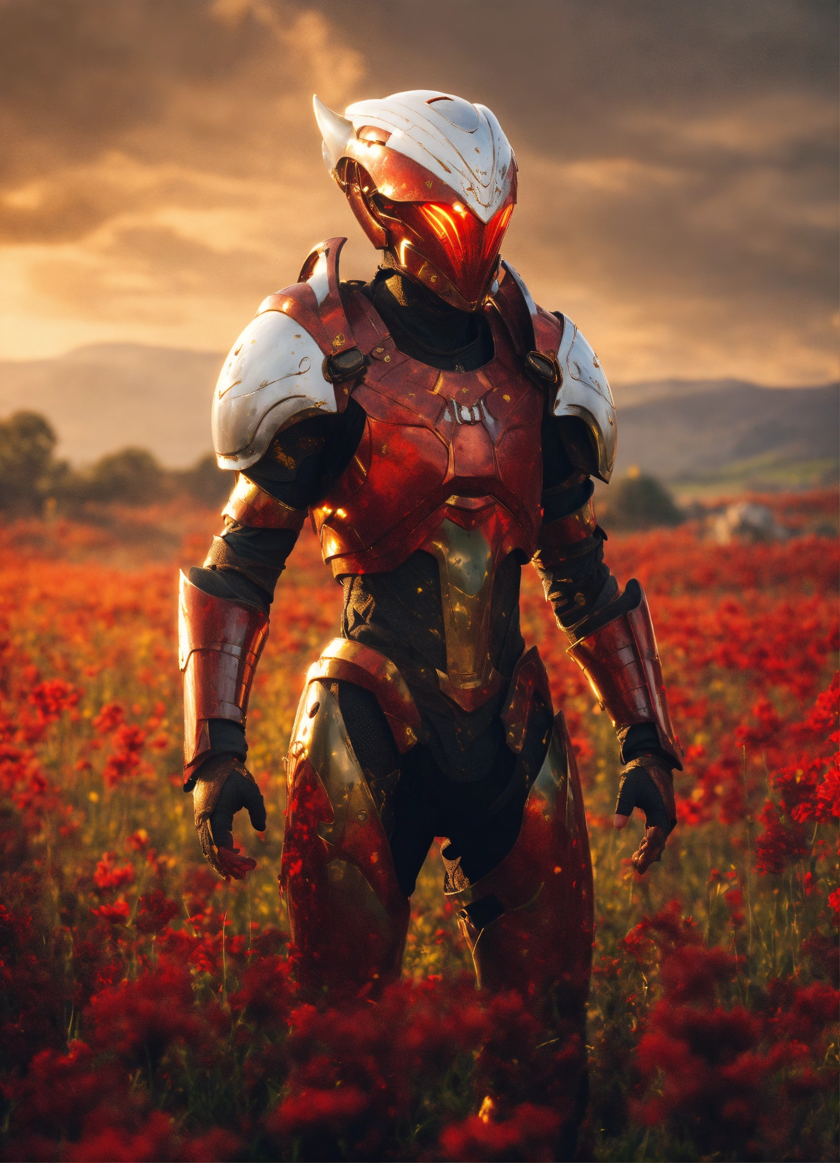 Lexica - Handsome human-looking alien male. With spotted red skin ...