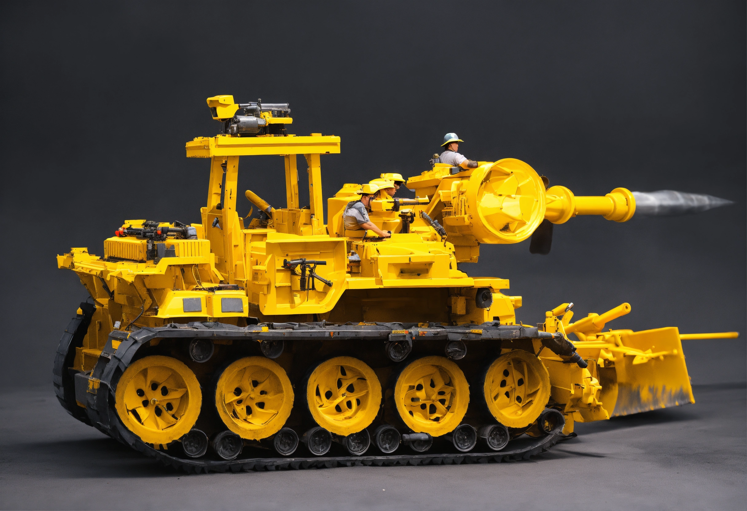 Lexica - Killdozer, with plow, and Gatling guns