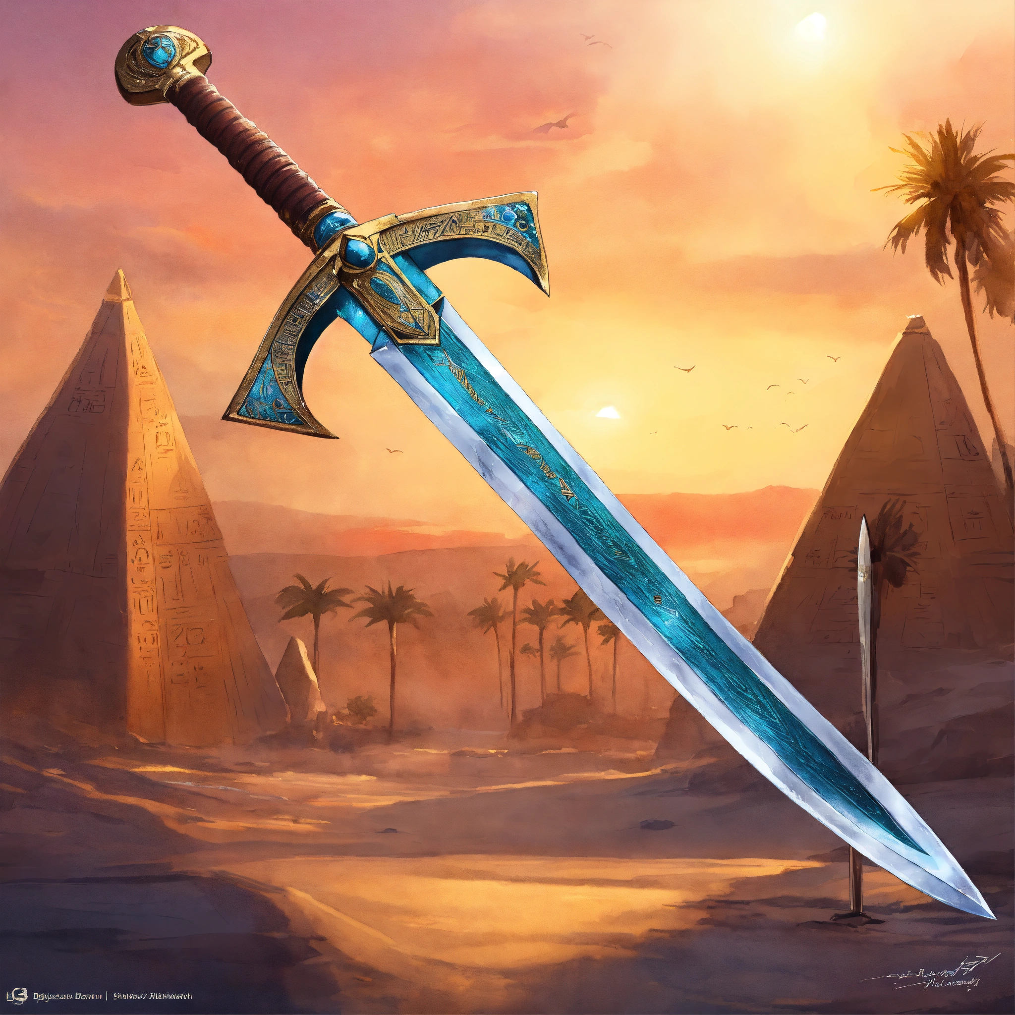 Lexica - Ancient Egyptian Scimitar sword, Khopesh, steel, item image ...