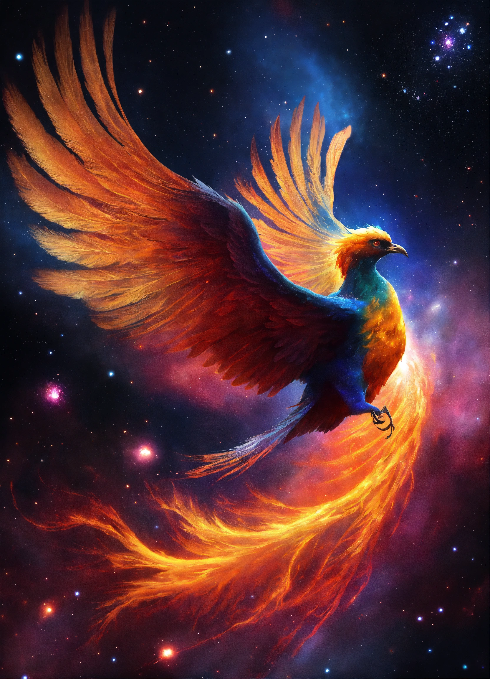 Lexica - Nebula Phoenix Description The Nebula Phoenix is a cosmic bird ...