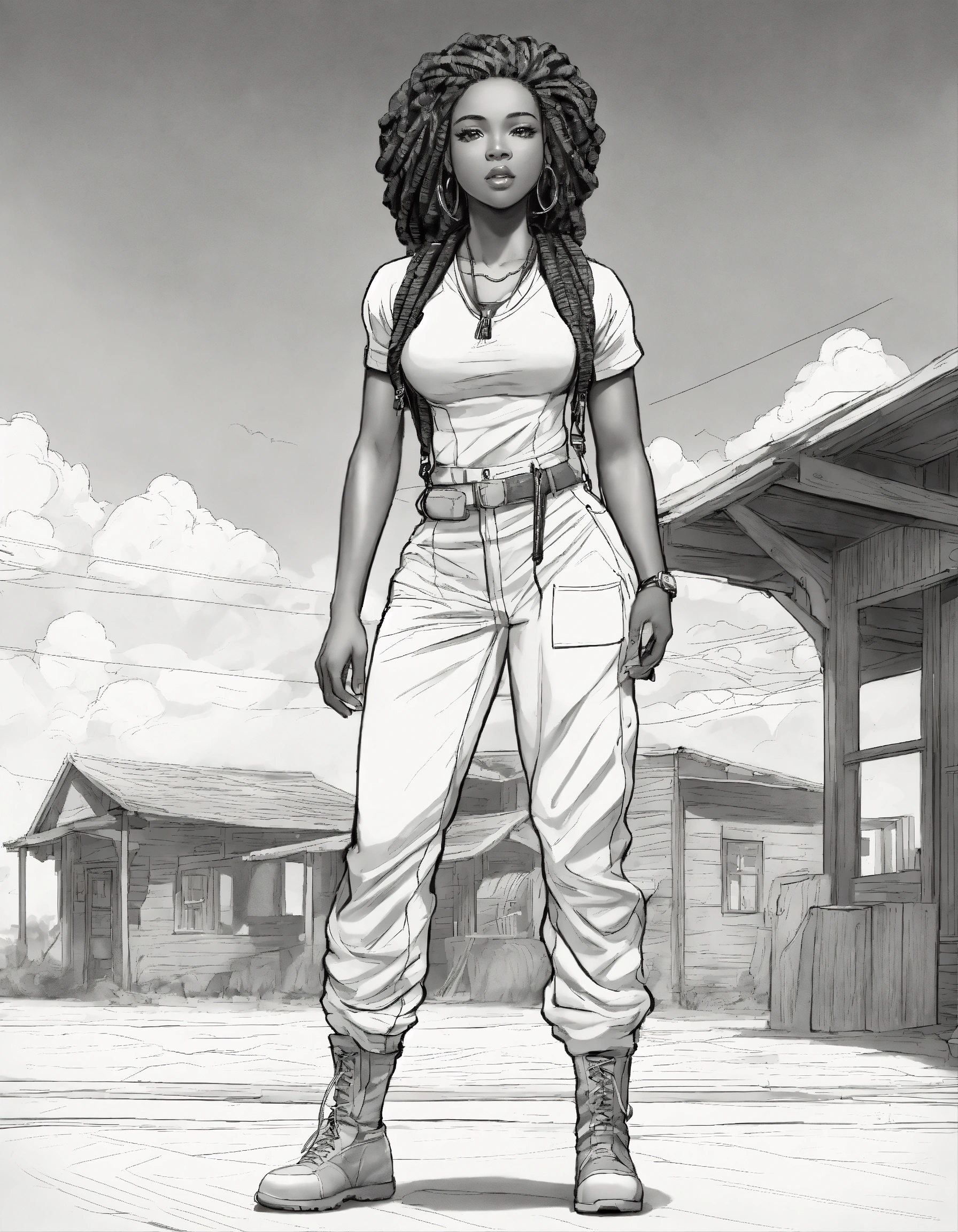 Lexica - African American west African features fully clothed athletic ...