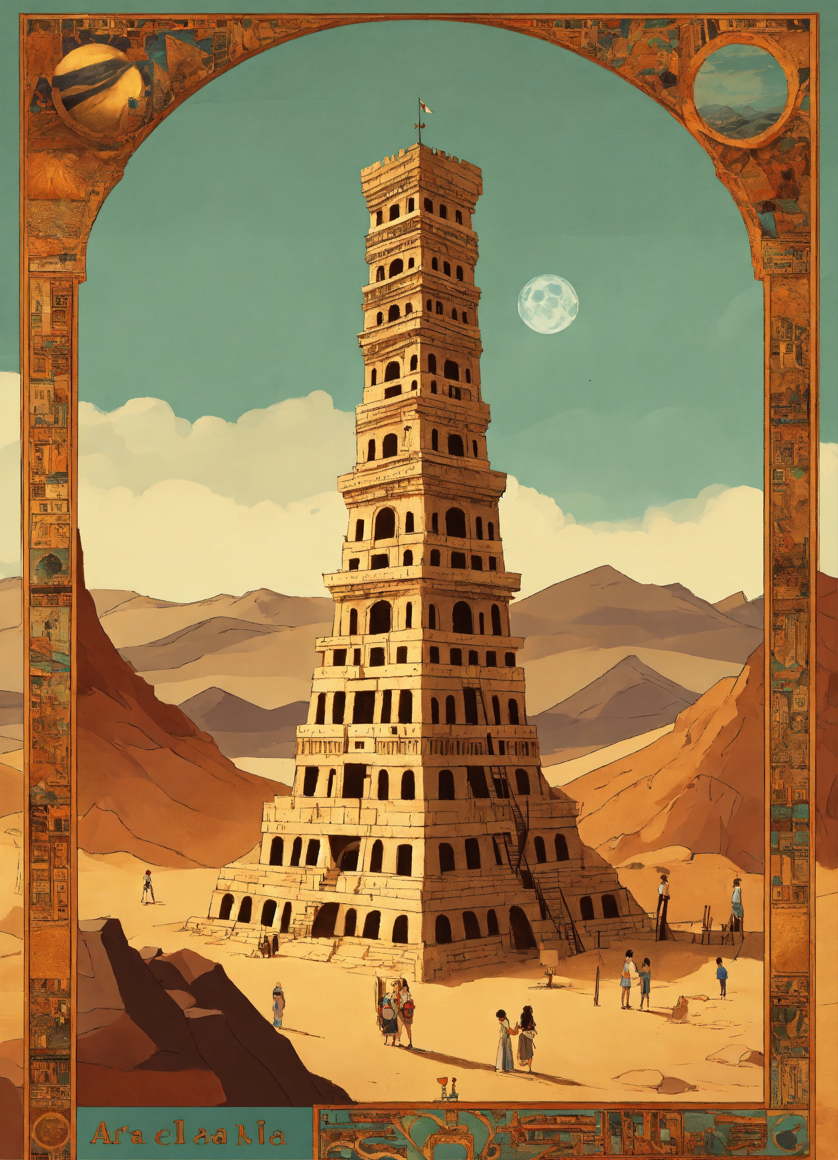 Lexica - Crea una representación visual del Arcano 16, La Torre, del ...