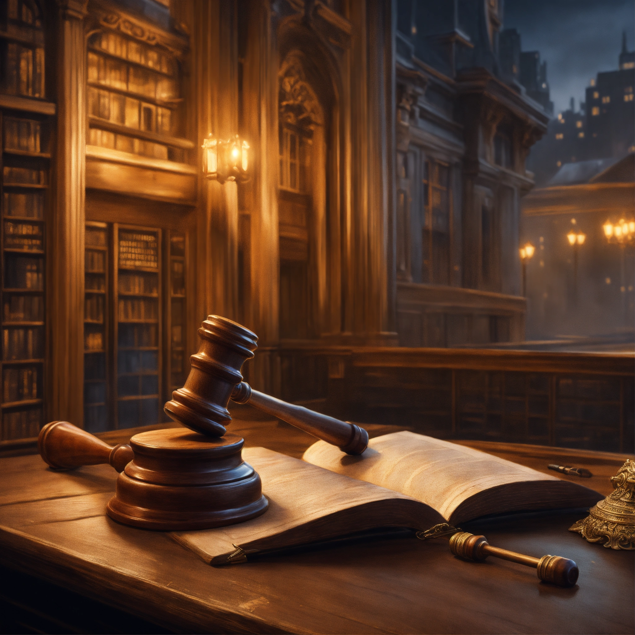 Lexica - Portrait painting of the hand of a judge banging the wooden ...