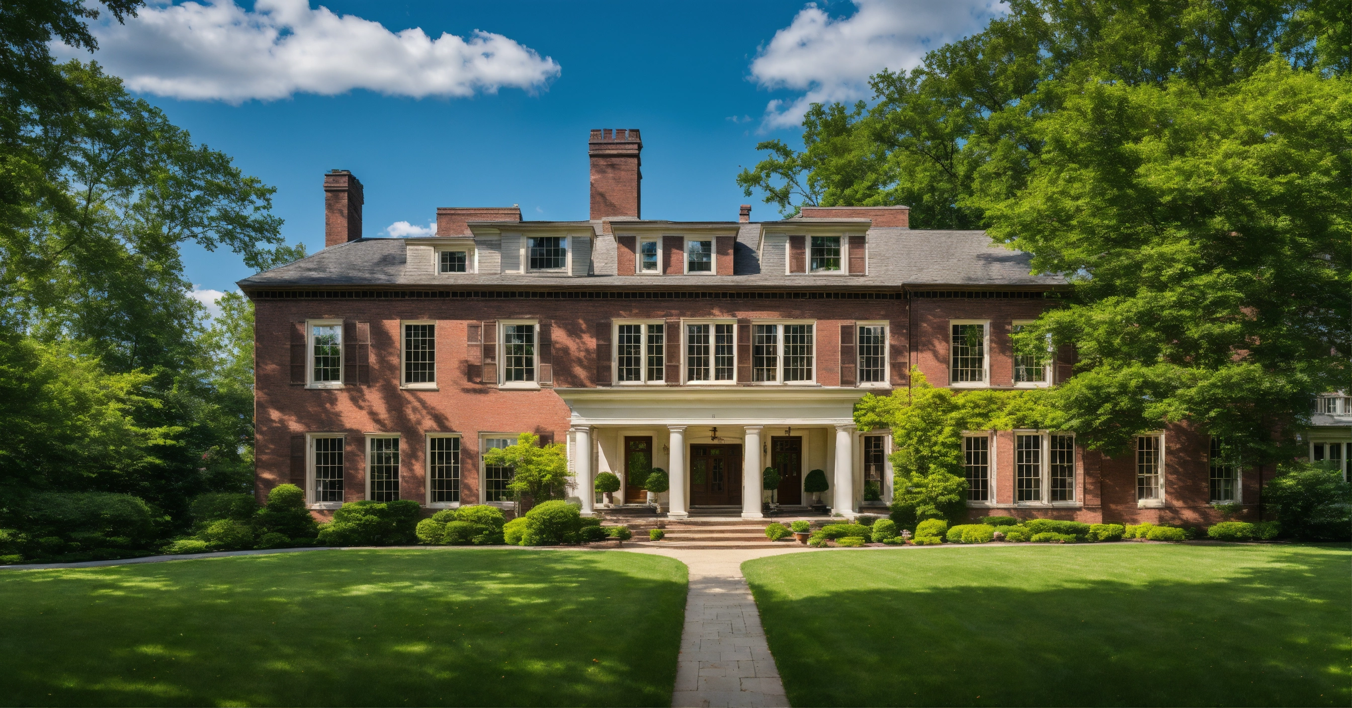 Lexica - An early 20th century federal style mansion in Shaker Heights ...