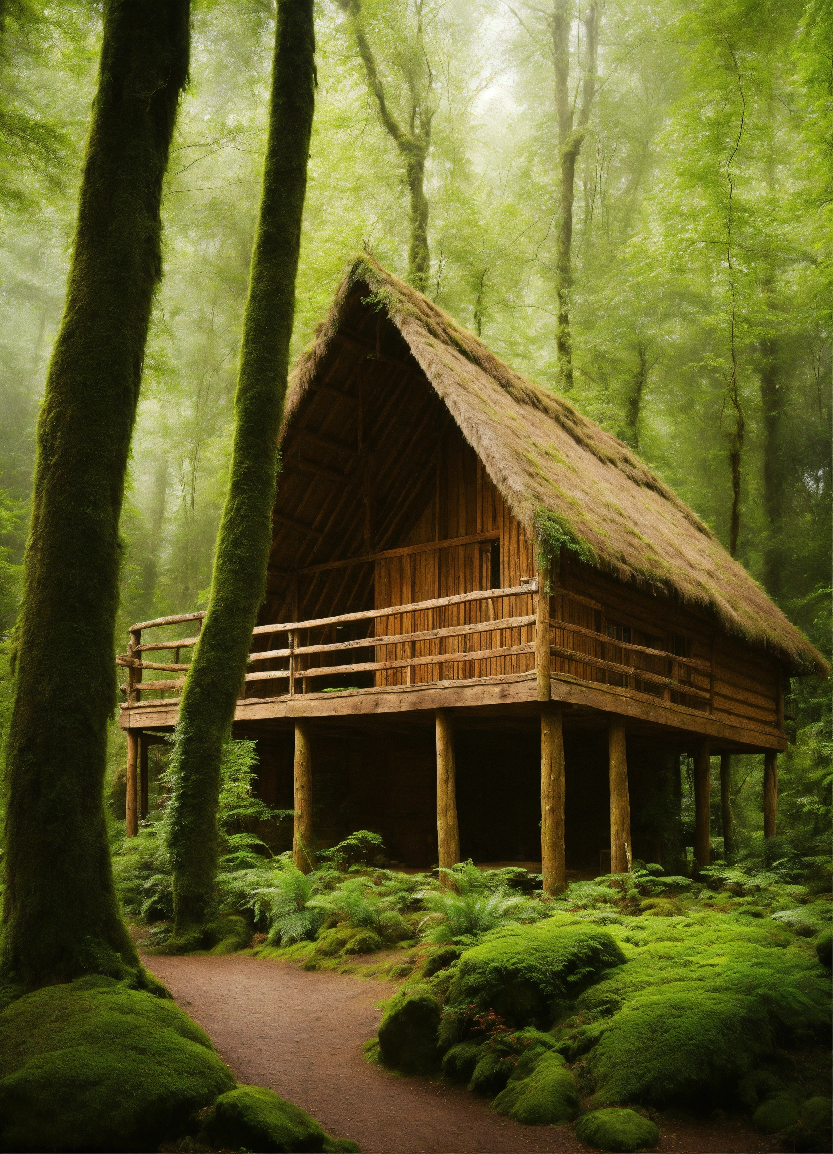 Lexica - Anglo saxon temperate rain forest house