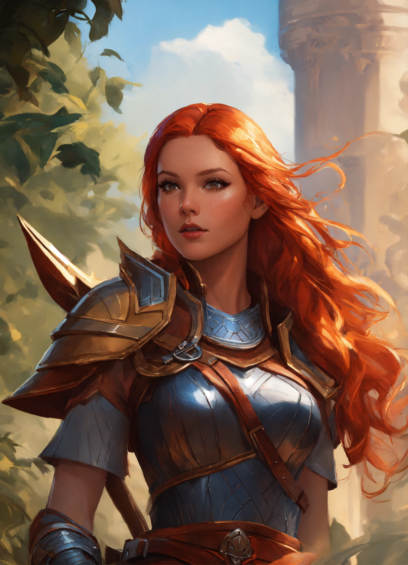 Lexica - Amazon valkyrie athena, d & d, fantasy, portrait, highly ...