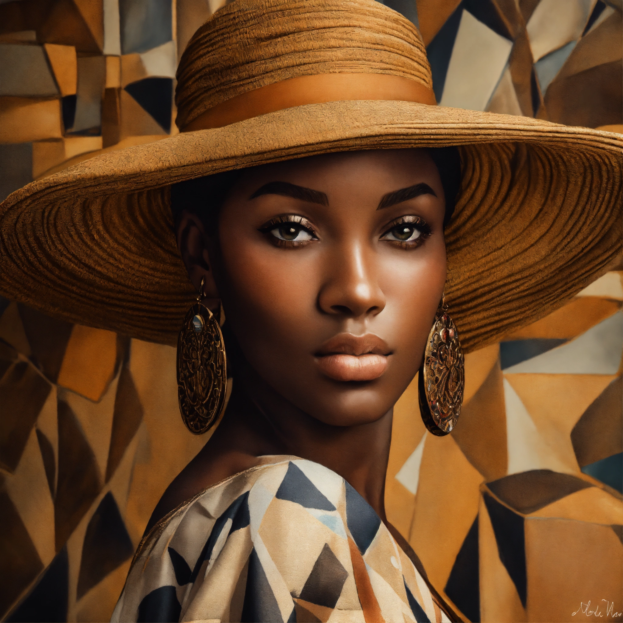 Lexica - Best of Picasso realism black females, cubism, boho neutral ...