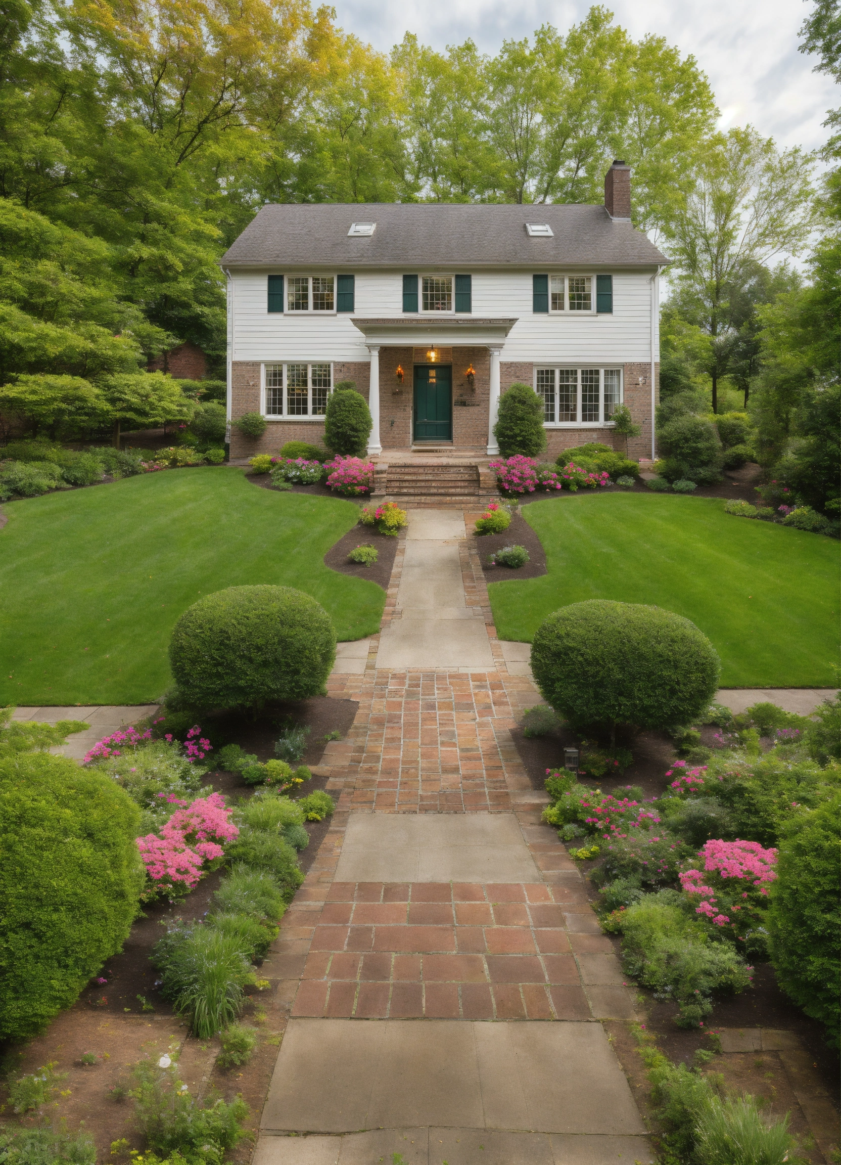 Lexica - 1920s dutch colonial style house in Shaker Heights exterior