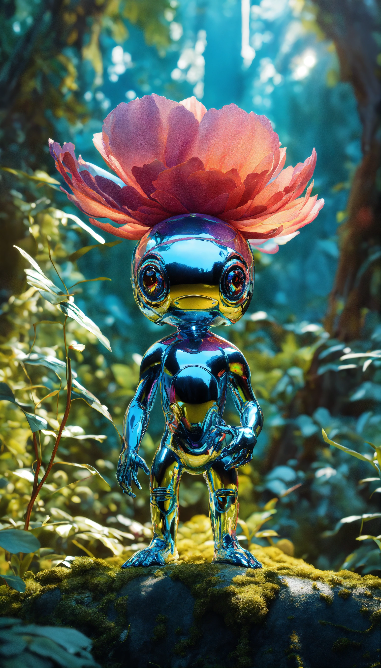 Lexica - Extremely Ultrarealistic Photorealistic 3D cute iridiscent ...