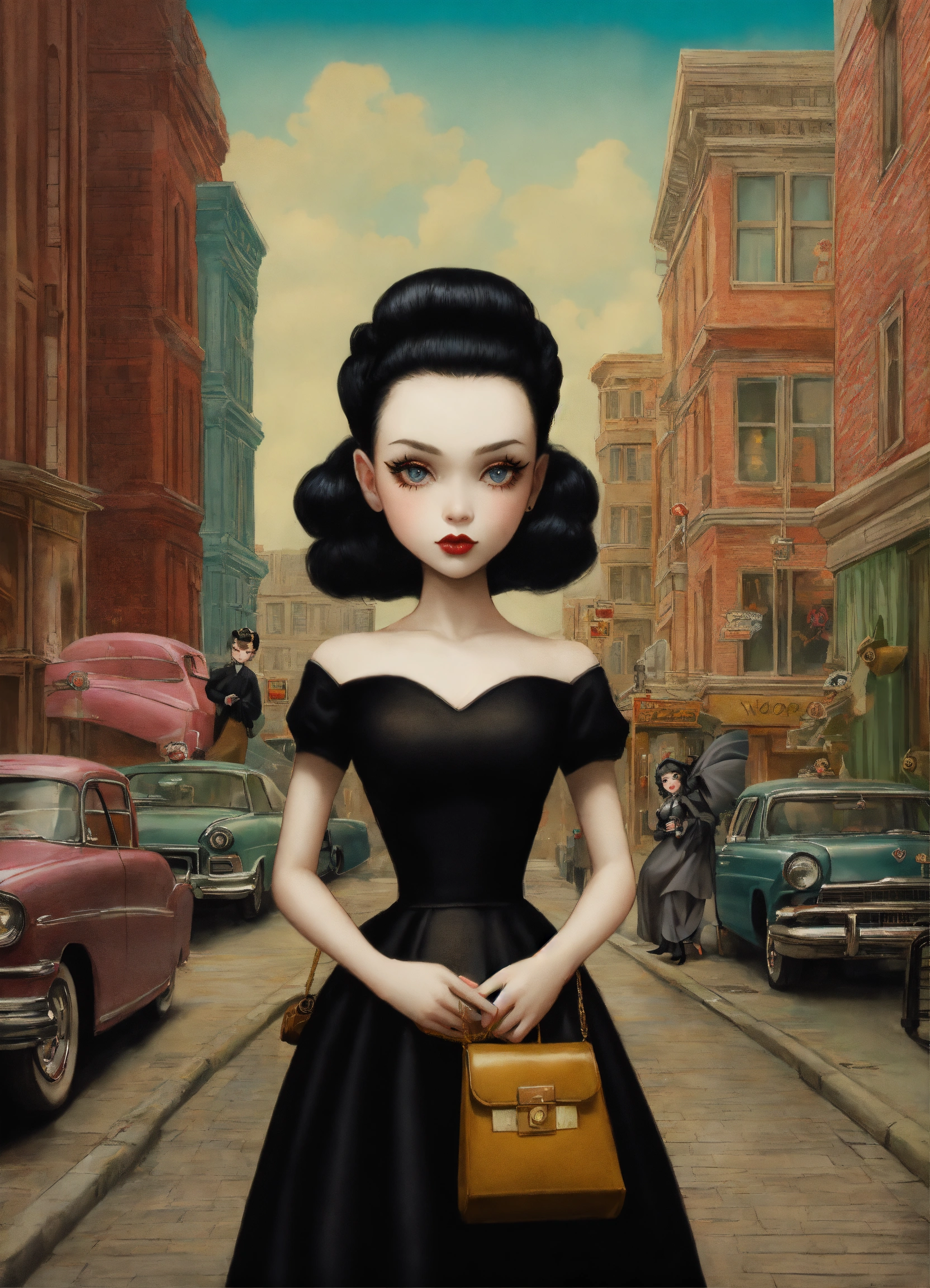 Lexica - Cinematic, classic movie monsters , with vibrant colours that ...