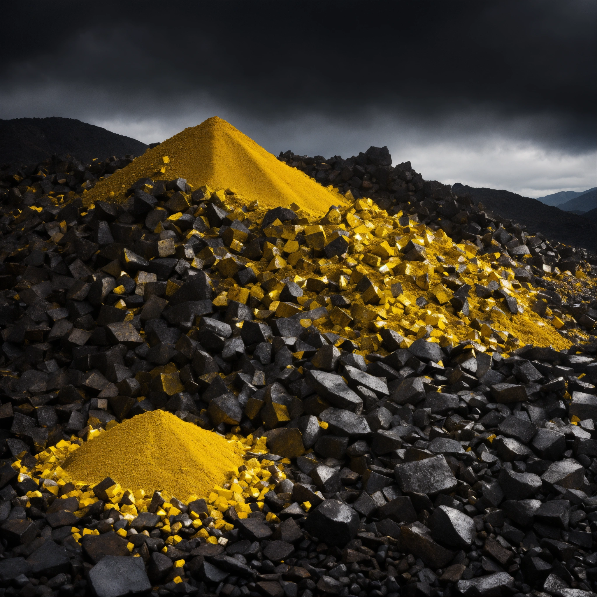 Lexica - A pile of ore, metal, a heap, a magical mountain of iron, ore ...