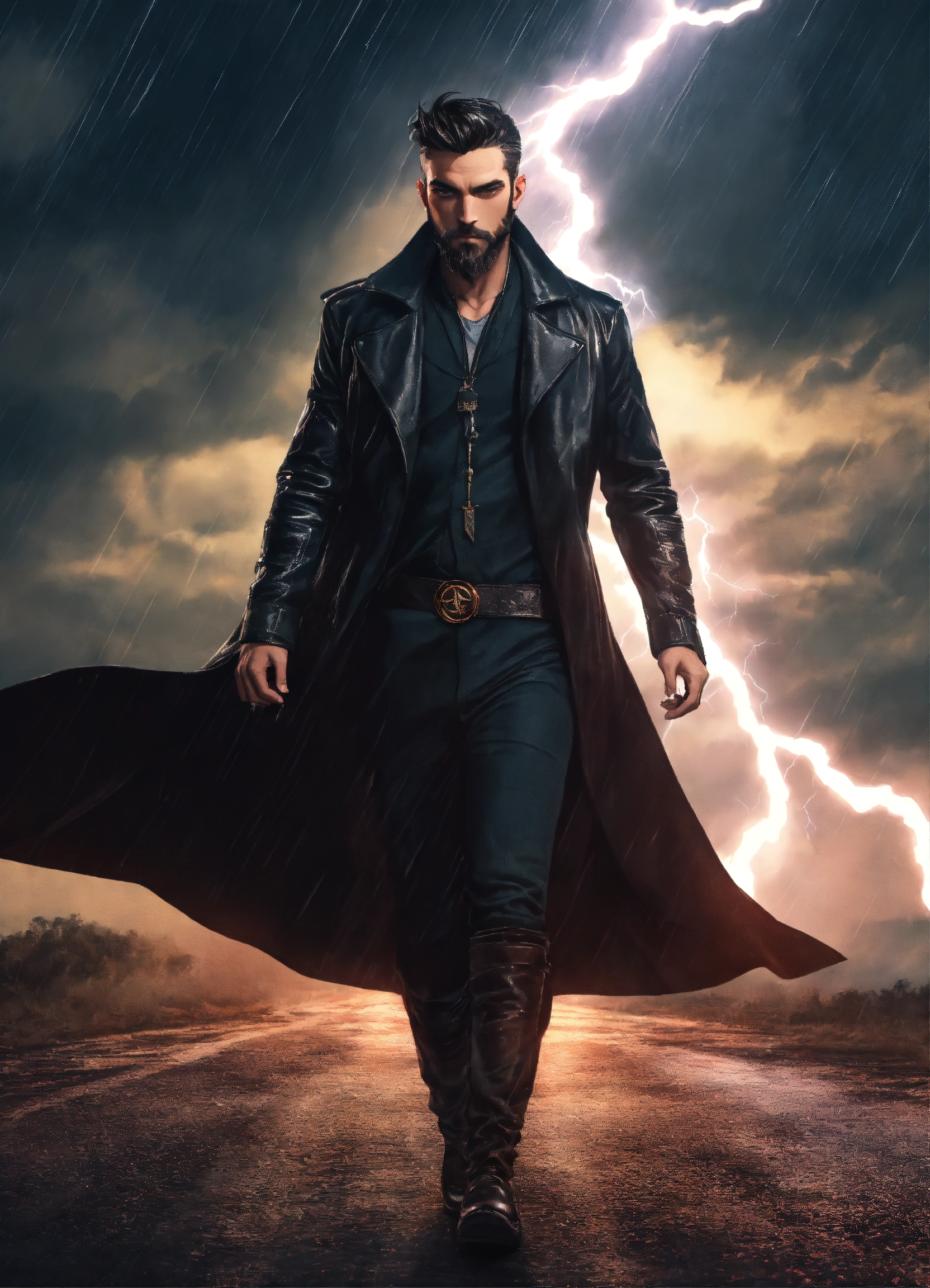 Lexica - Evil hipster wizard, a handsome white male evil god, a ...