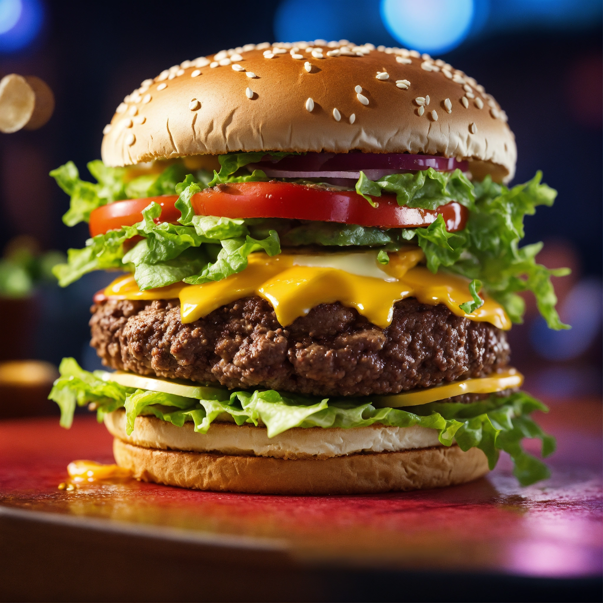 Lexica - Realistic, A big mac burger, beautiful, highly detailed, sharp ...