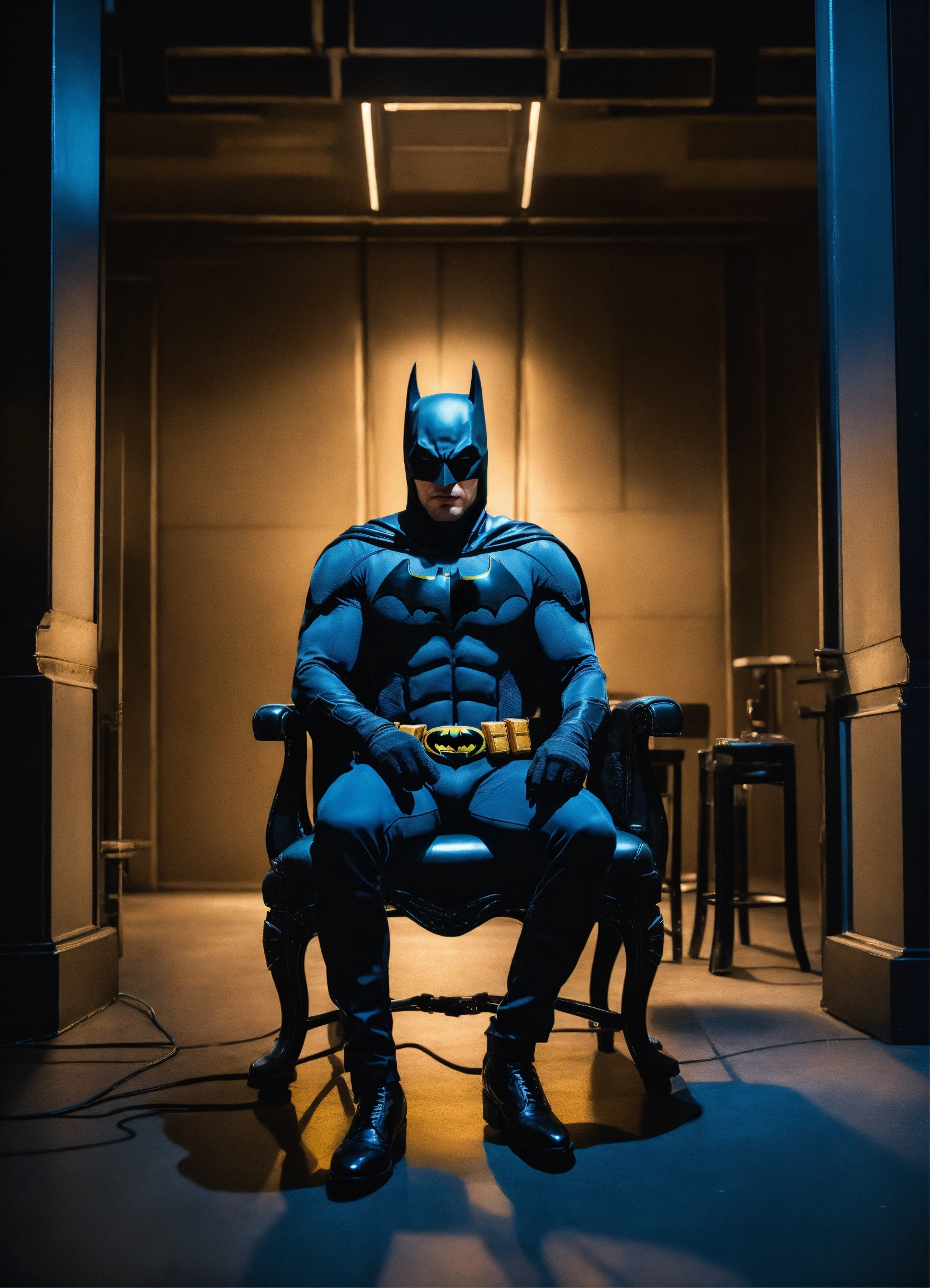 Lexica - A white bad man with the face of Mel Gypson at 40 years old ...