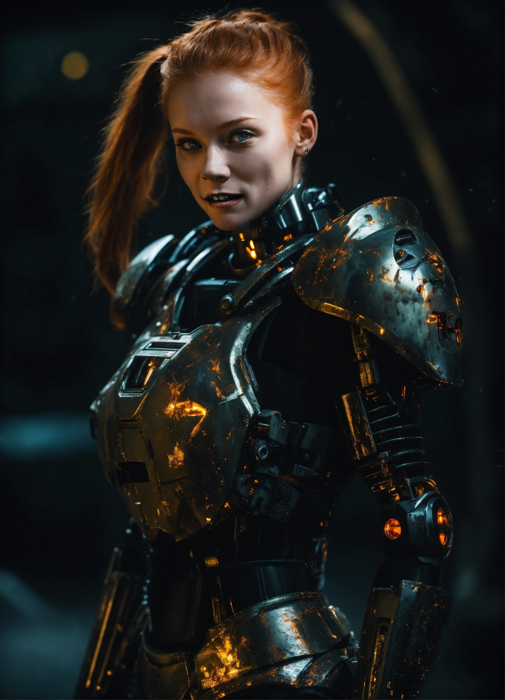 Lexica - An ultra detailed photo of a crazy scary 20-year-old ginger ...