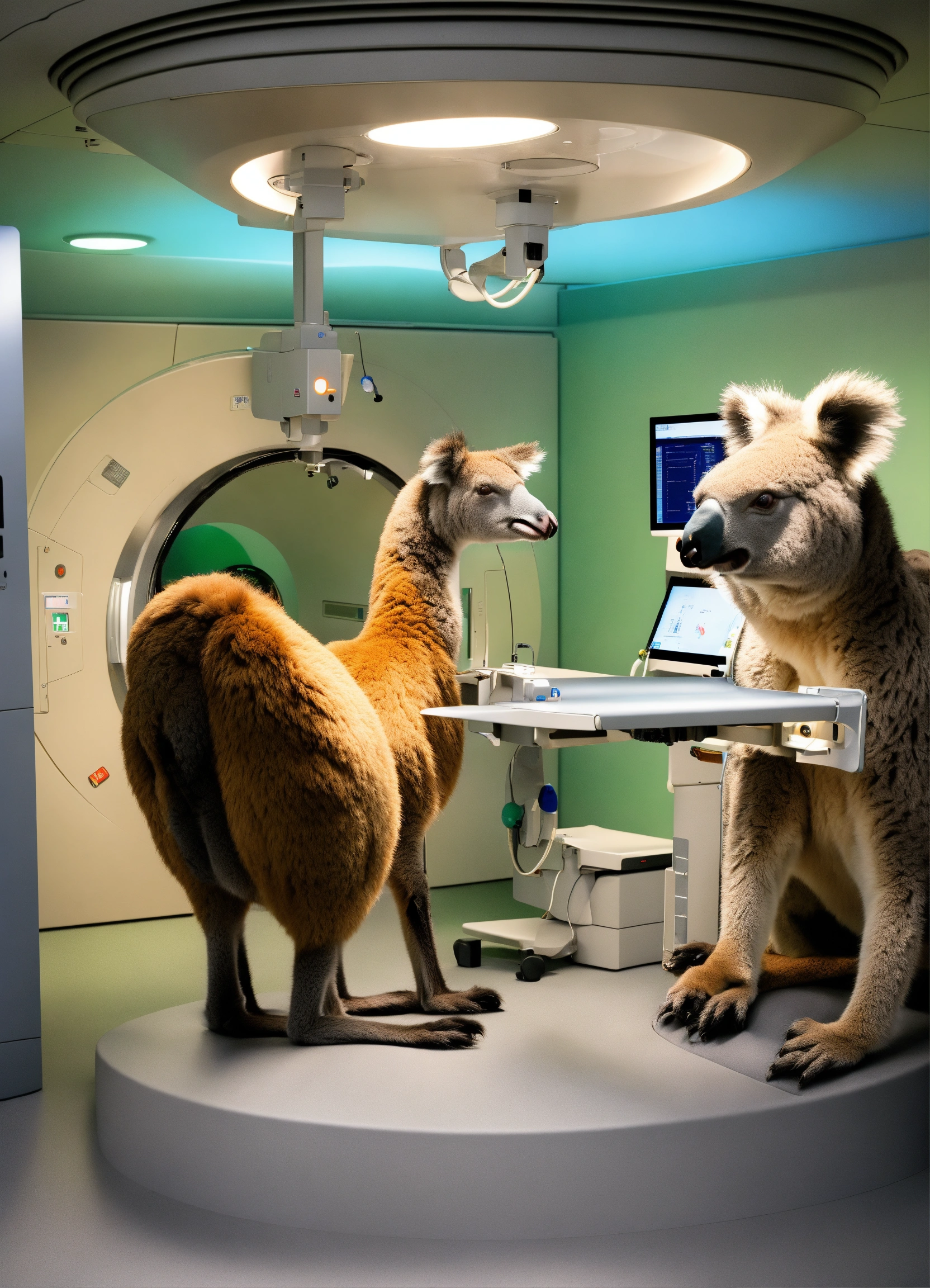 Lexica - A photo-realistic team of different Australian animals ...