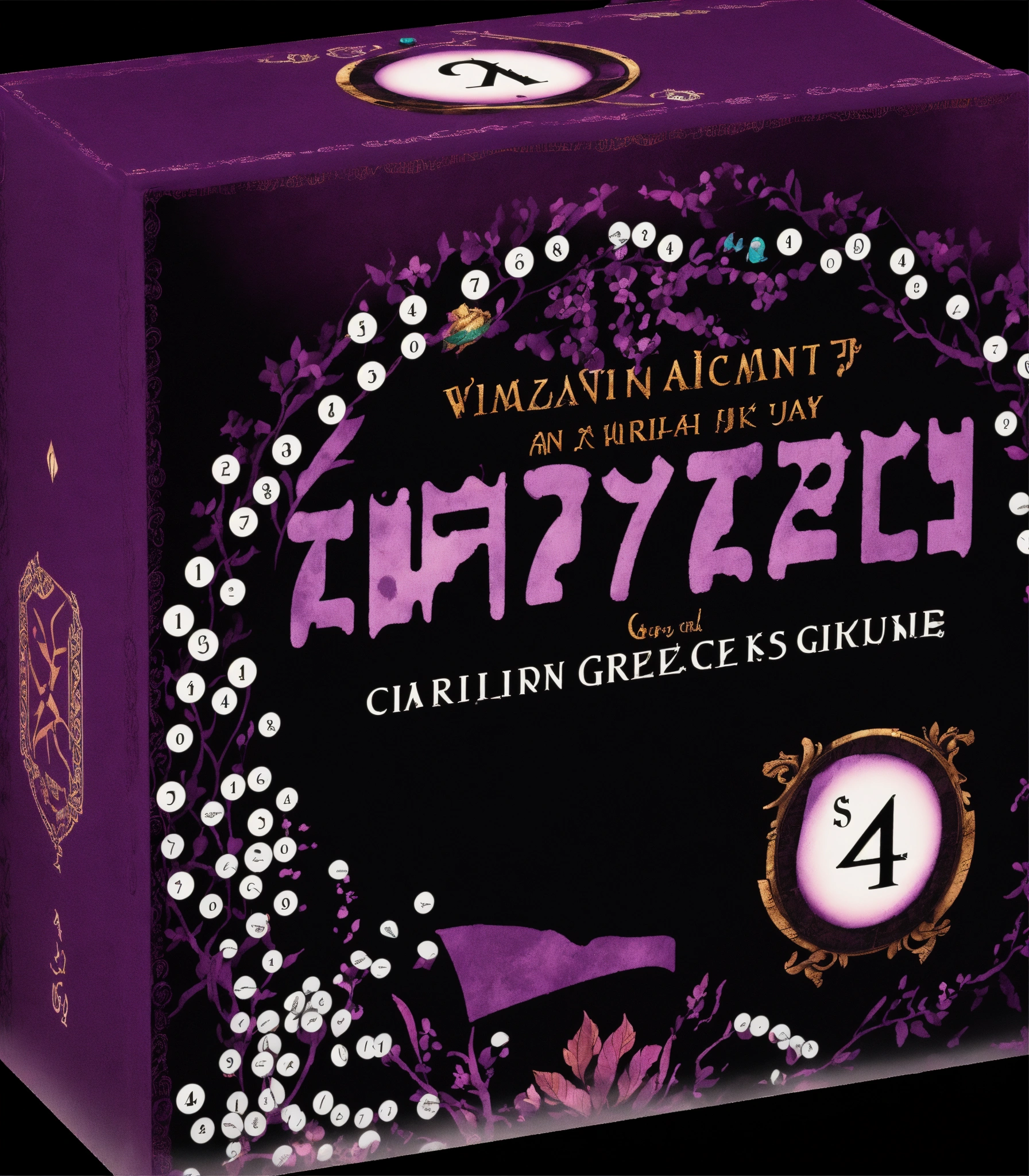 Lexica - Board game box, fantasy, card game with numbers, ancient ...