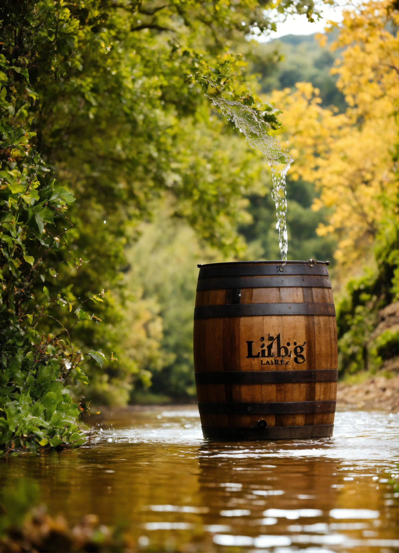 Lexica - Liebig barrel with a water leaking