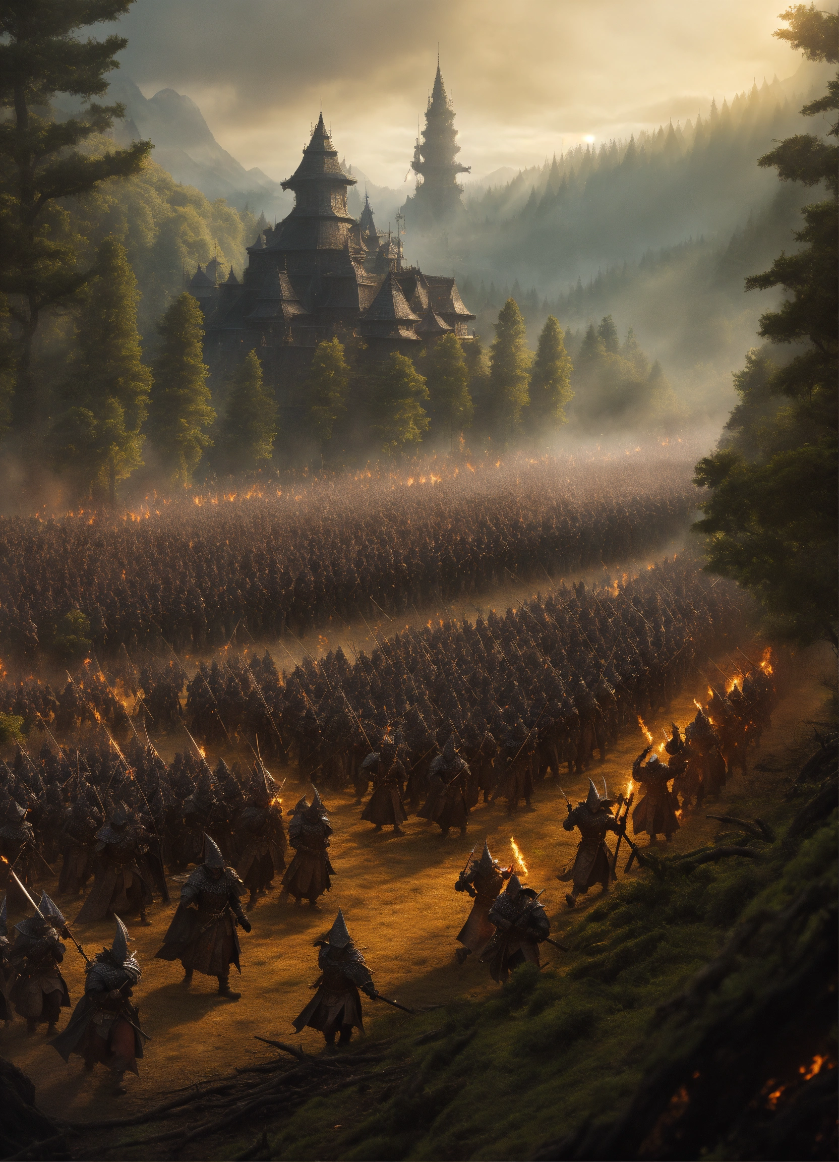 Lexica - Is a fantasy setting of a massive army of goblins marching ...
