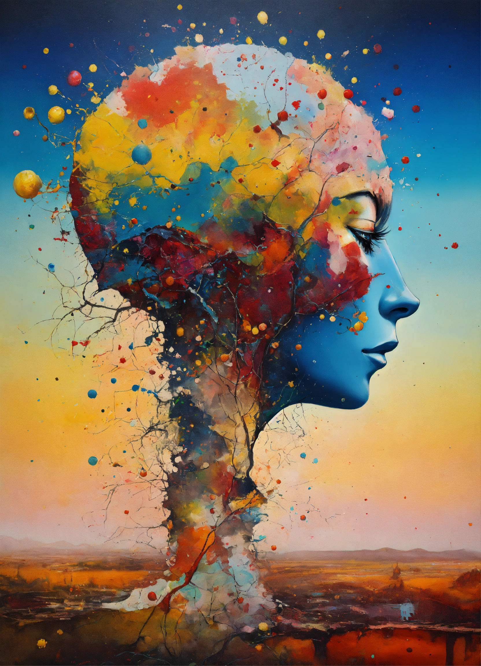 Lexica - Surreal Enigma, creative, surrealism,imaginative,paint ...