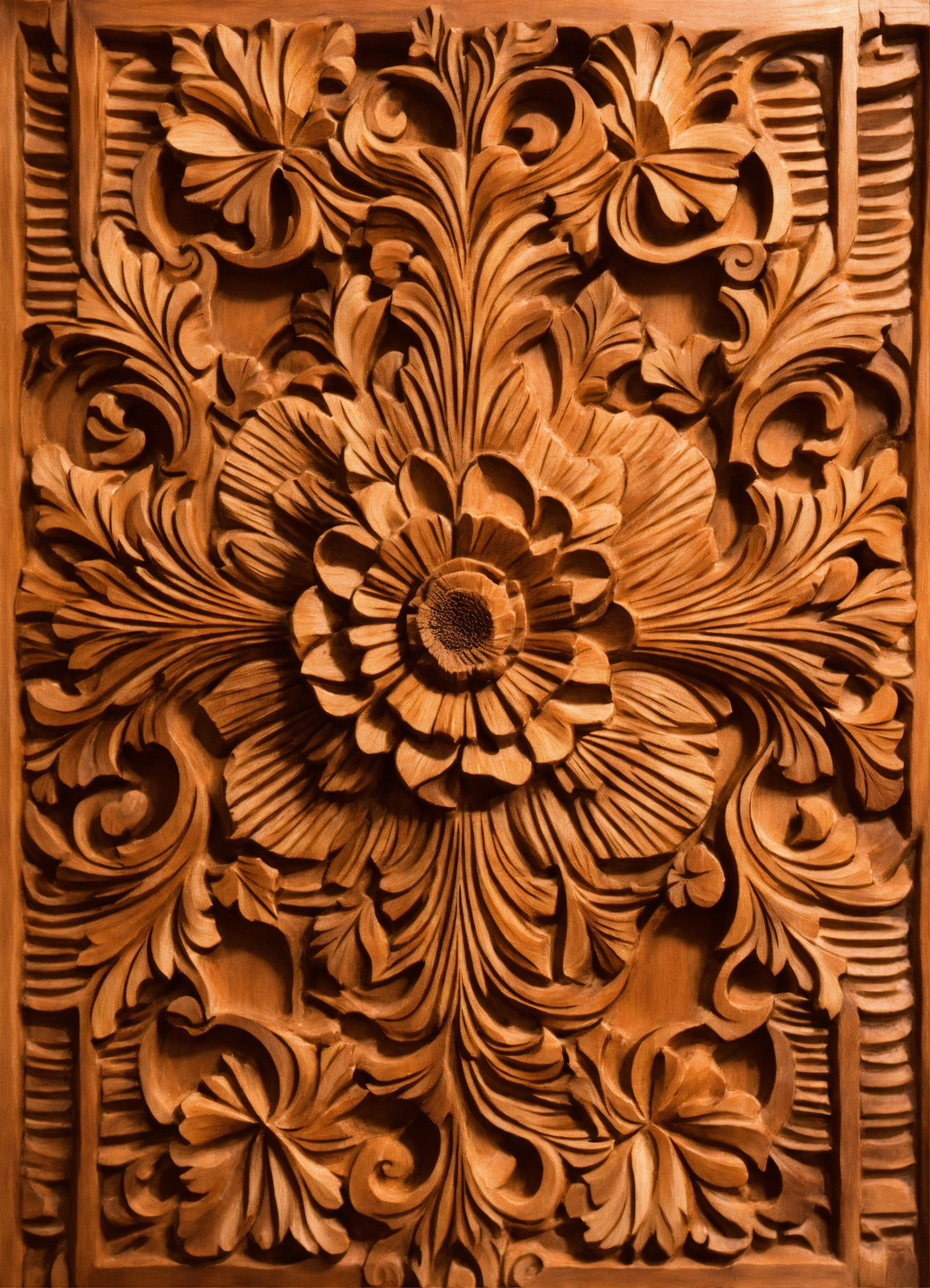 Lexica - Hand carved pattern