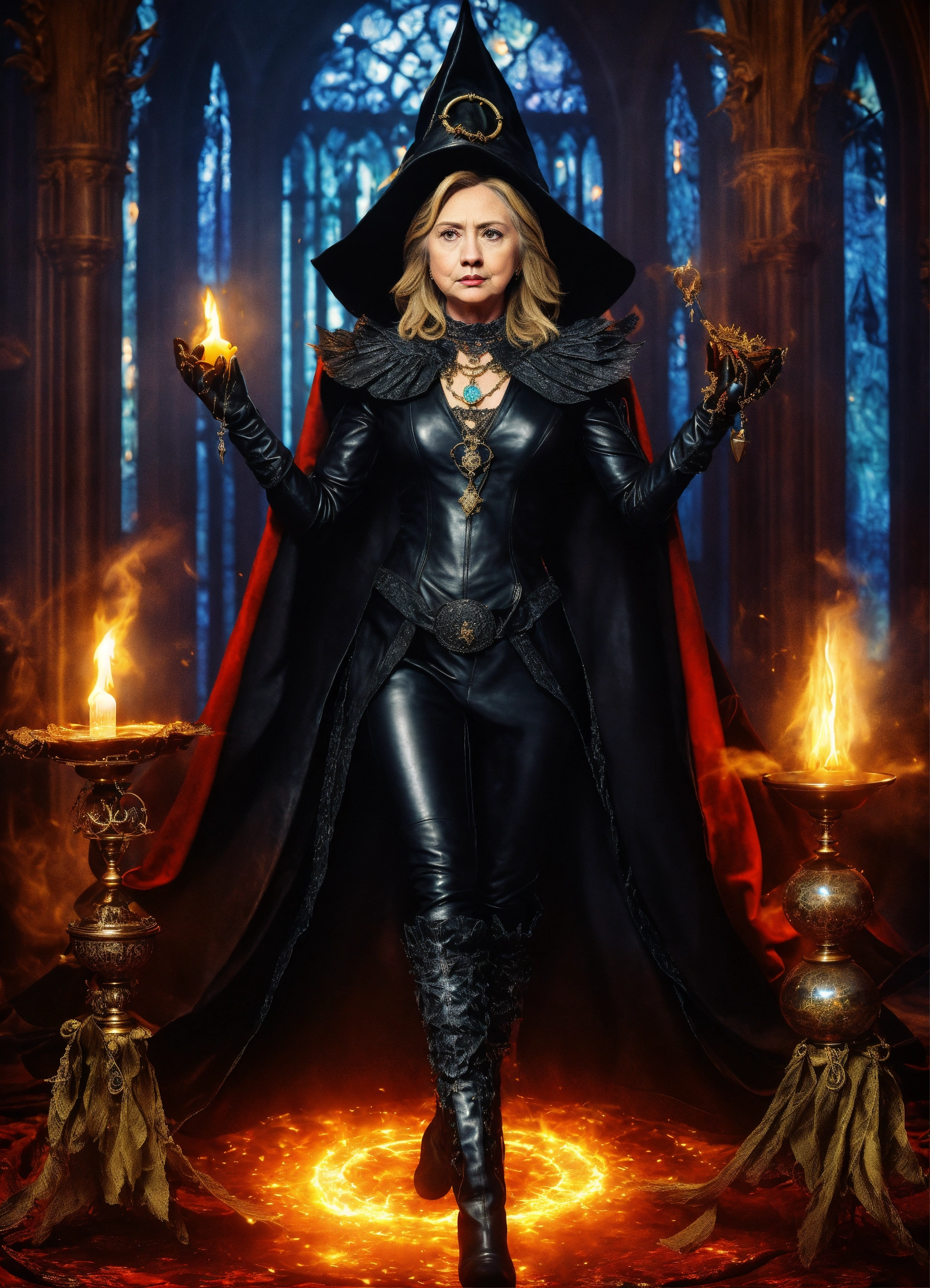 Lexica - Hillary Clinton as Morgan Le Fay the powerful dark satanic ...