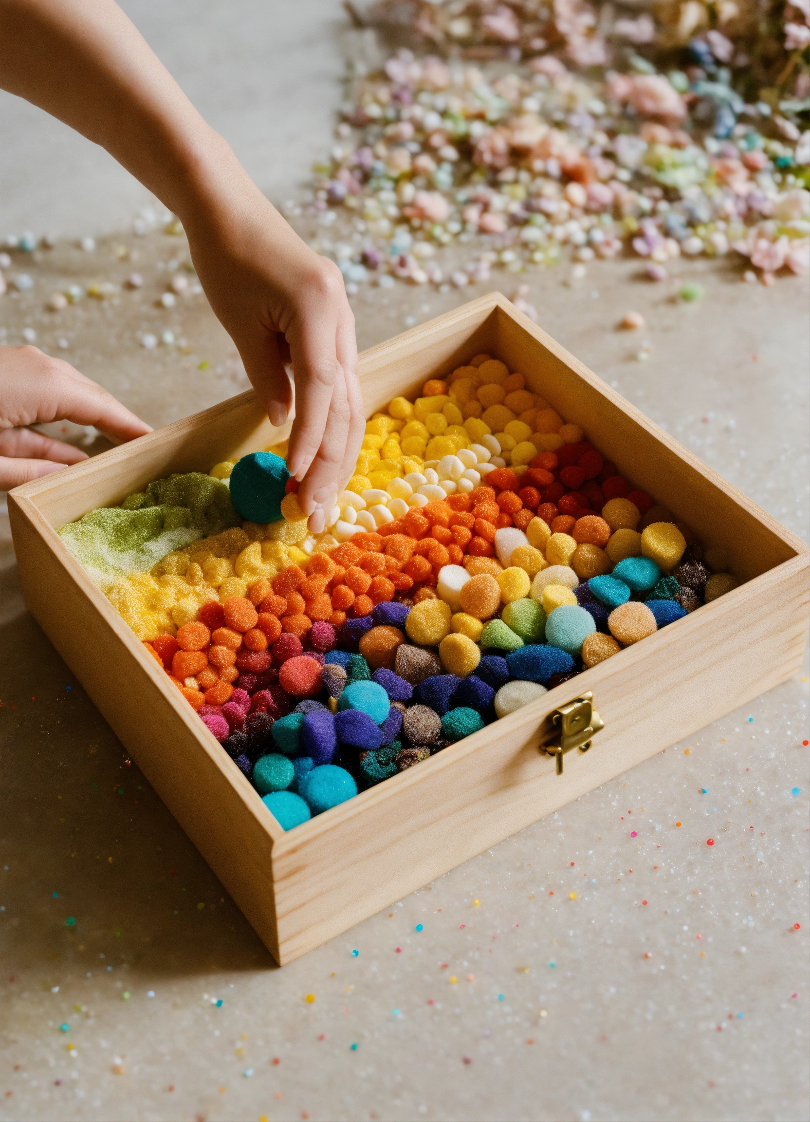 Lexica - Sensory tactile box for adult children