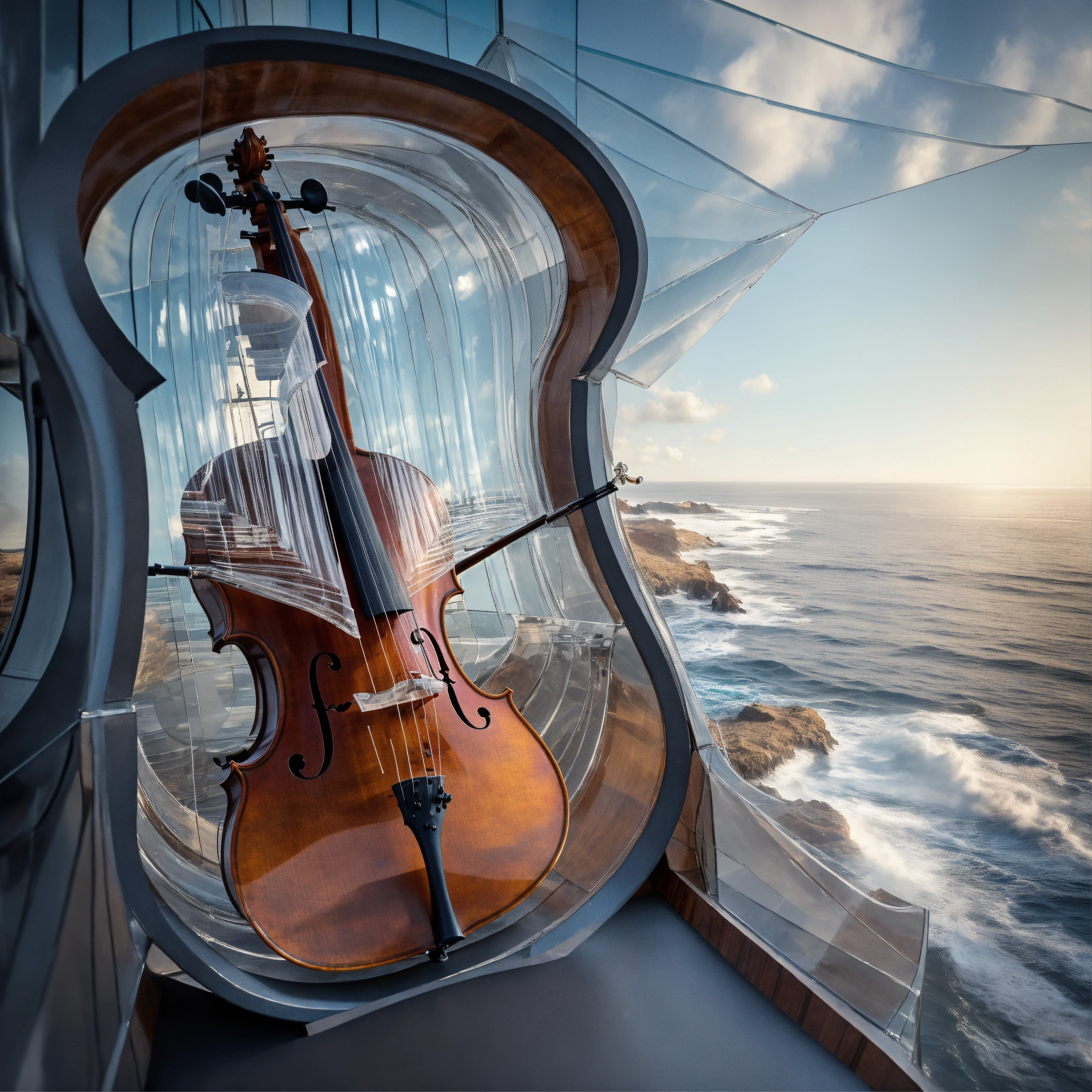 Lexica - Very bizarre angle of a photorealistic closeup view of inside ...