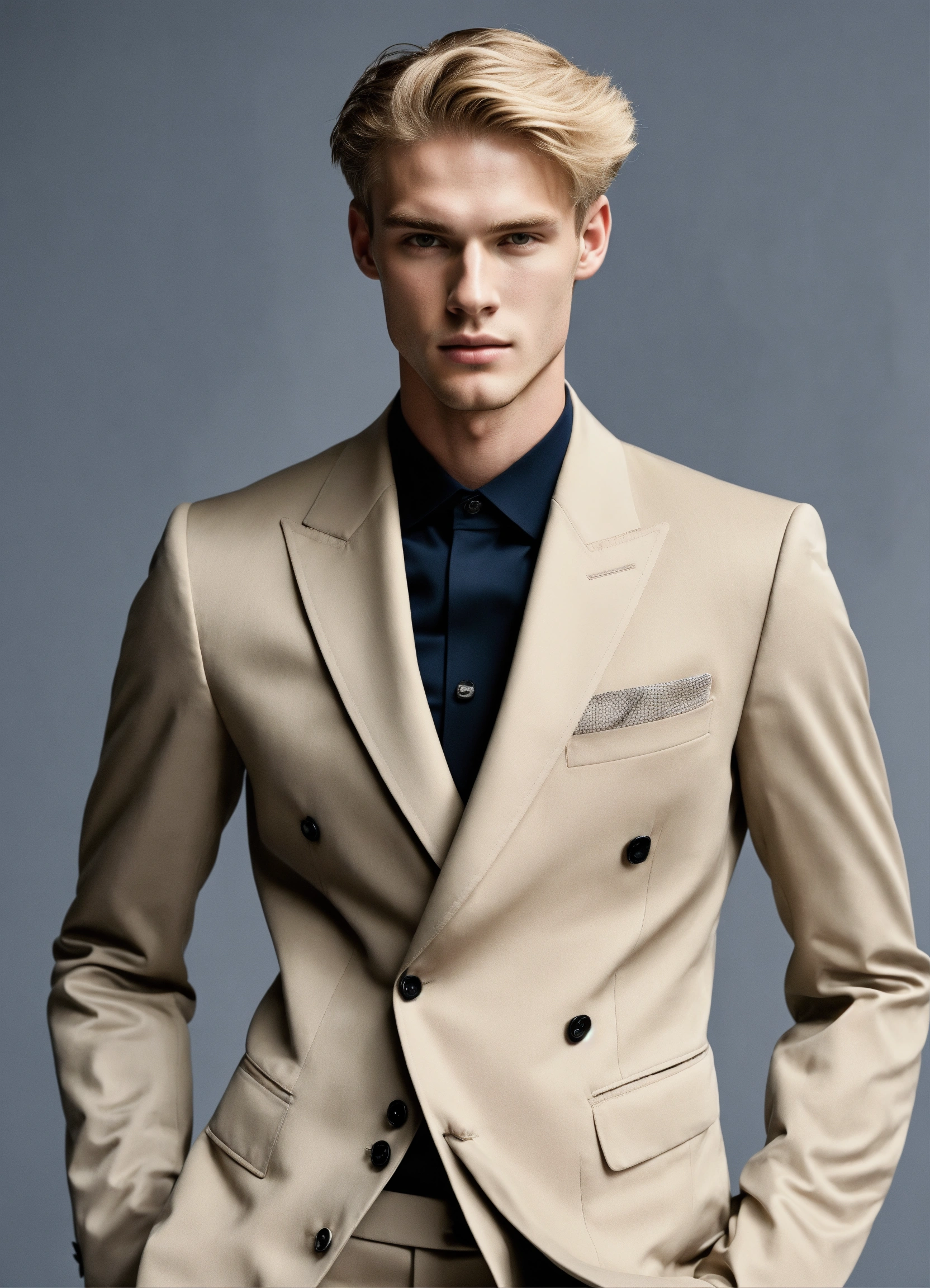 Lexica A Full Body Portrait Of A Pale Blonde Young Man Male Fashion