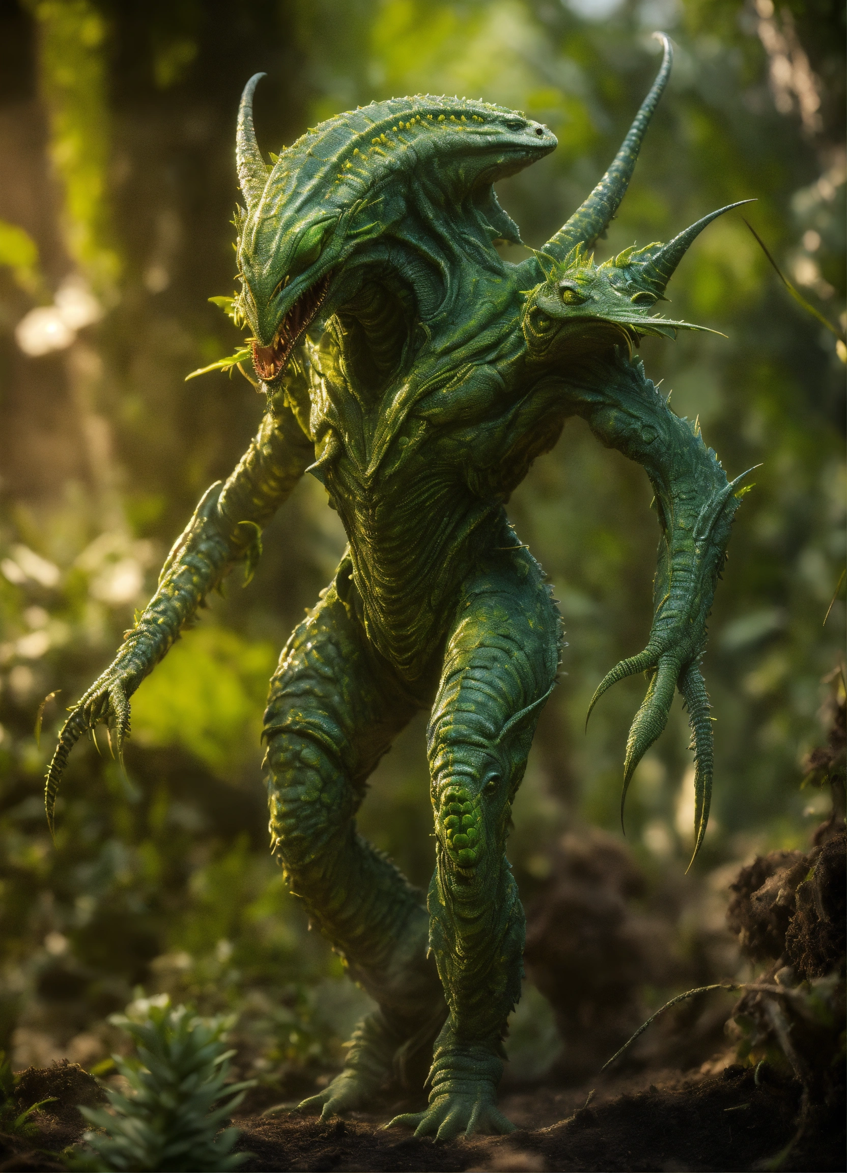 Lexica - Extremely creative Alien Plant species that is a reptillian ...