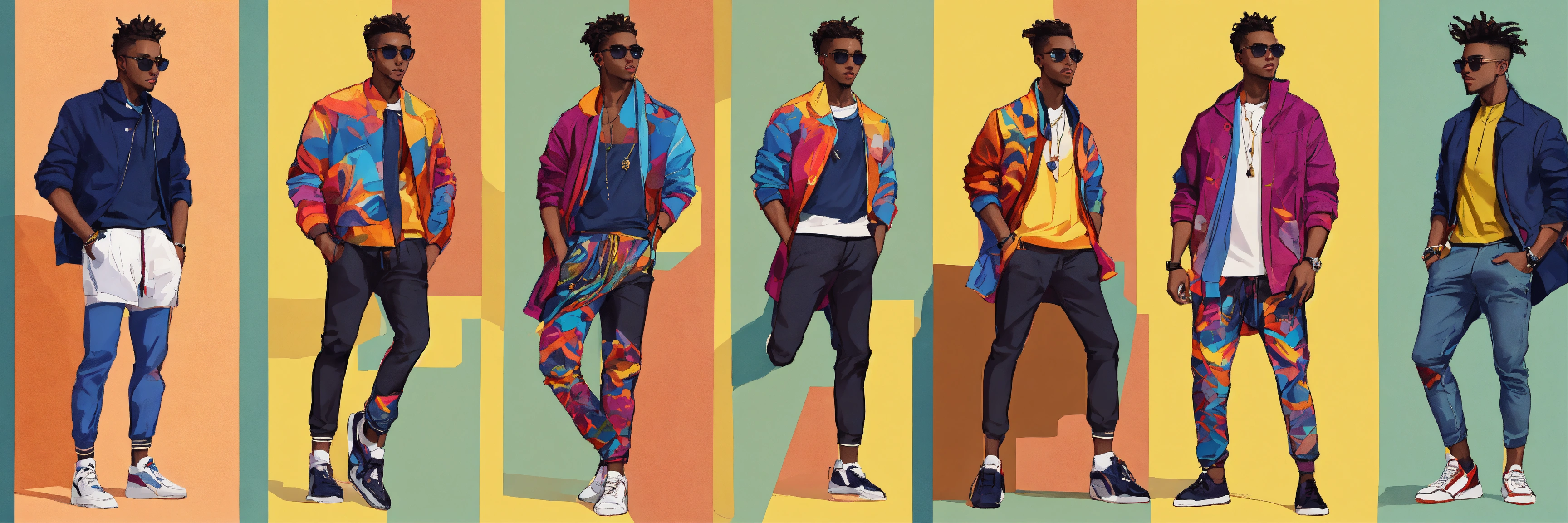 Lexica - A stylish male with Swagger, cool Vibes full body
