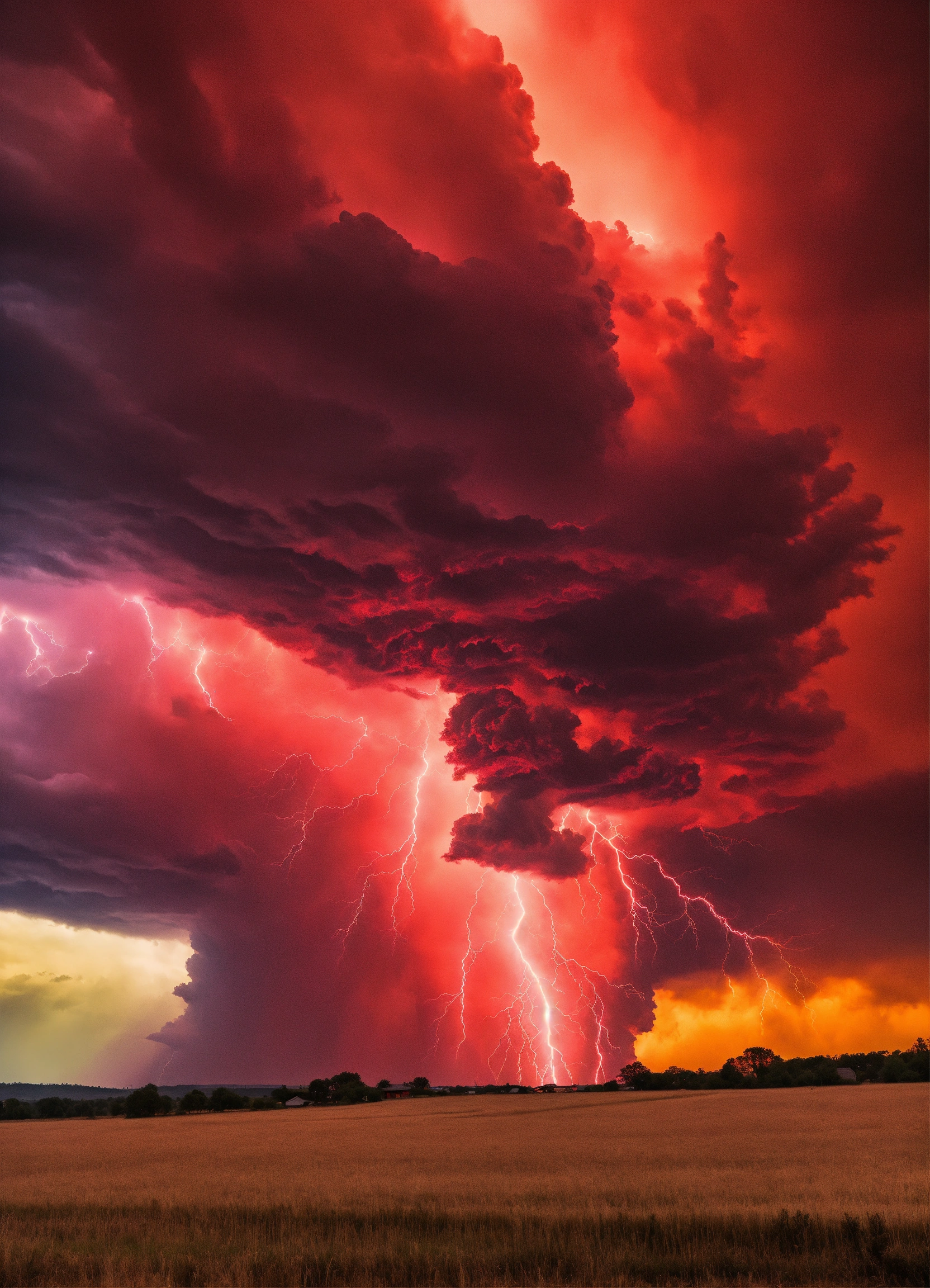 Lexica - Red thunder storm