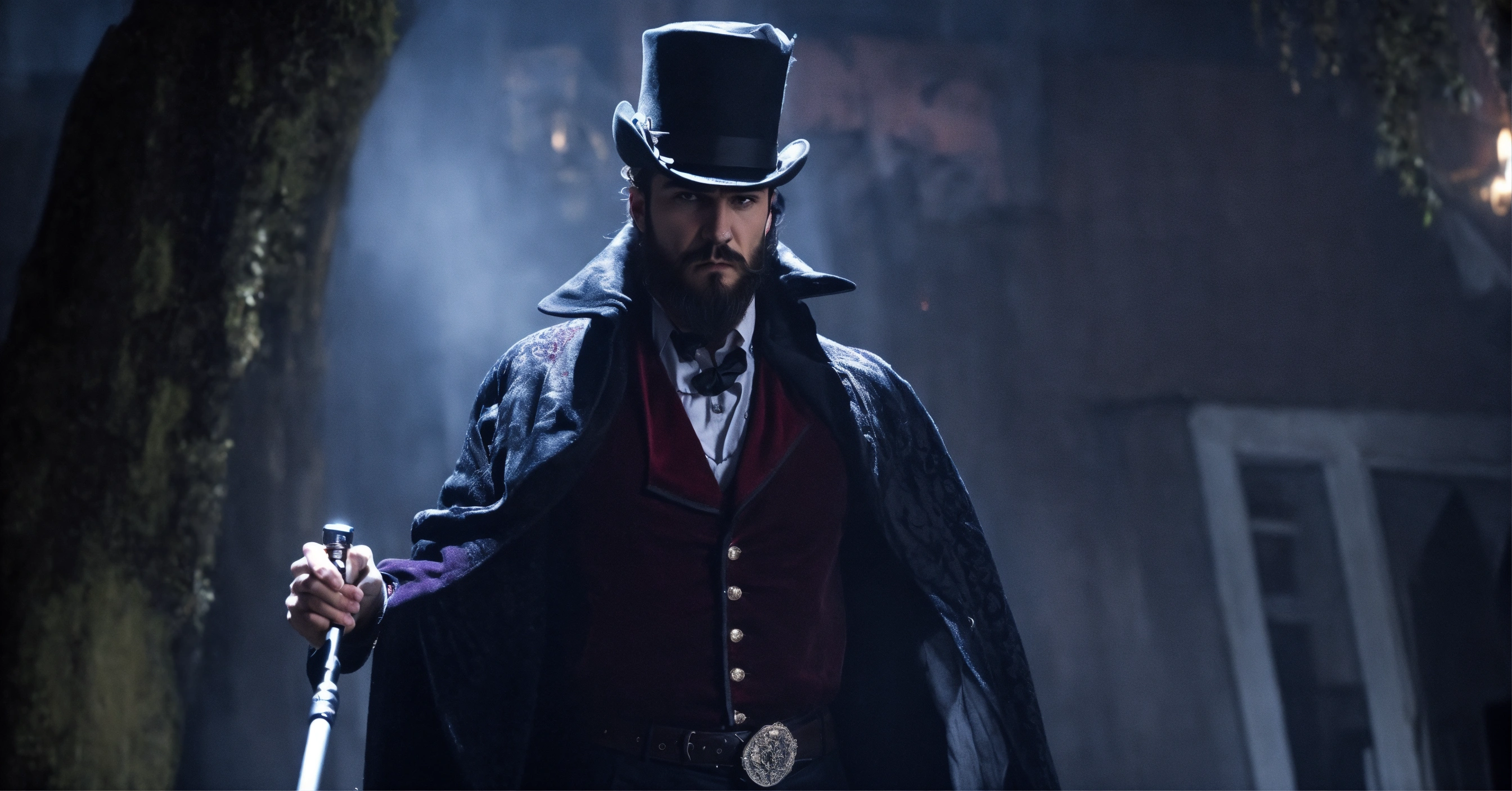 Lexica - Intimidating, male, vampire, beard