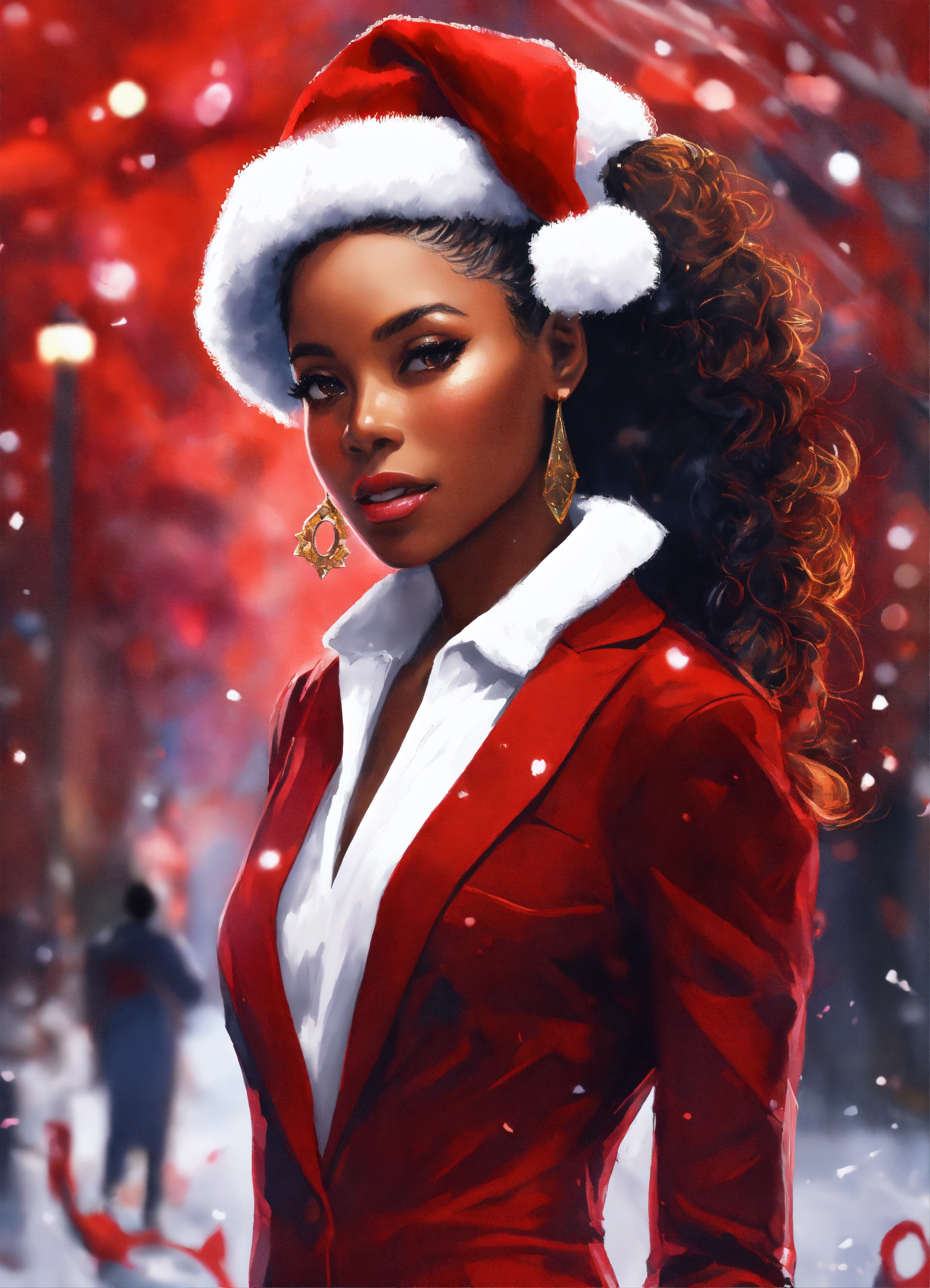 Lexica - /imagine prompt Illustrate a mesmerizing full-body standing ...