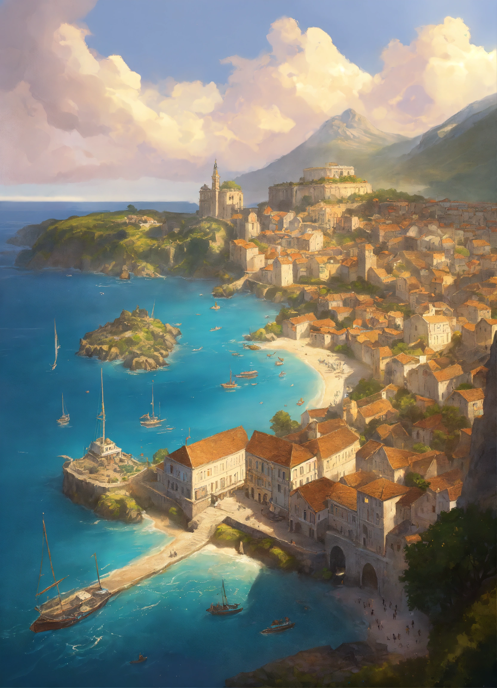 Lexica - Antiqua a beautiful seaside city whose main attraction is a ...