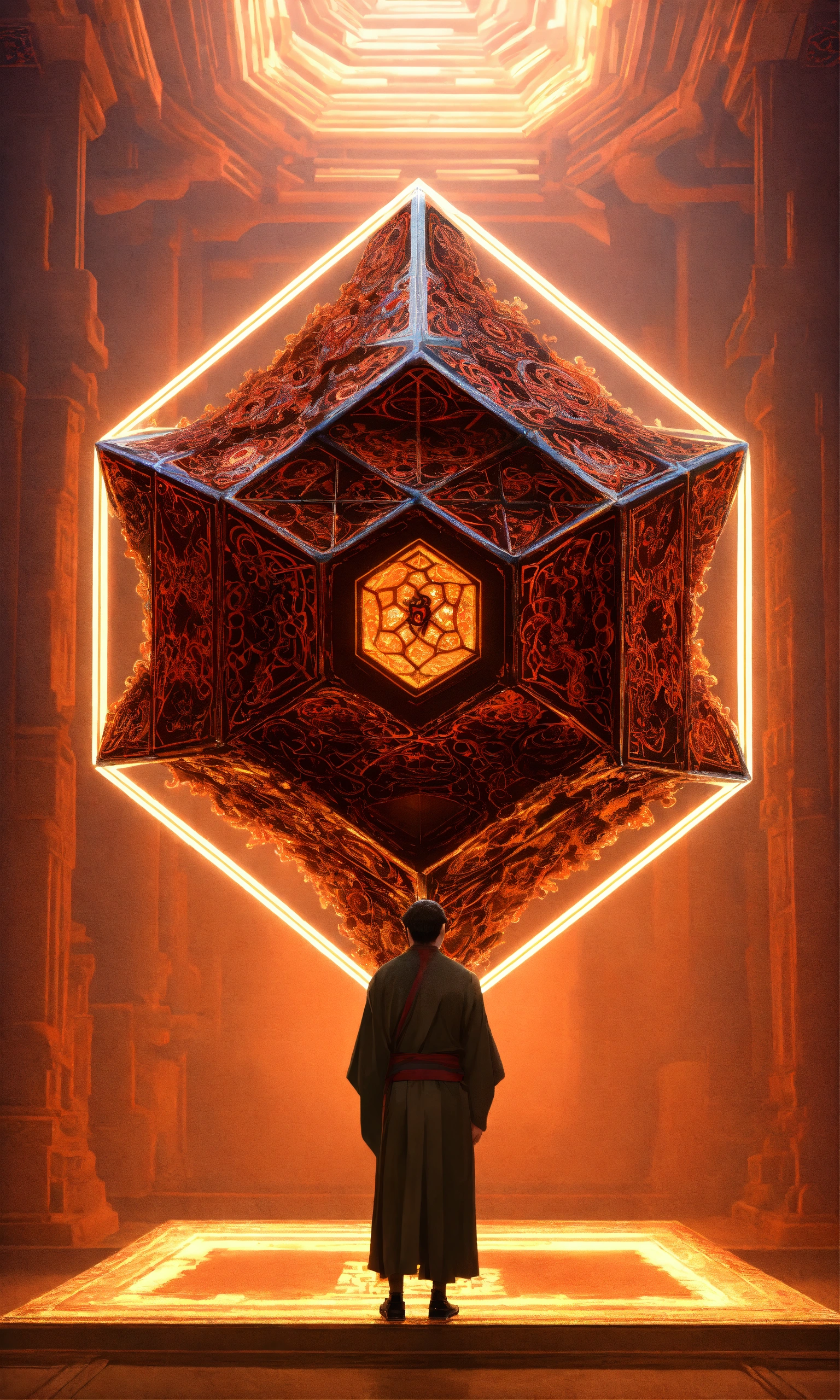 Lexica - Taoist monk octopus tesseract body fractal three point ...