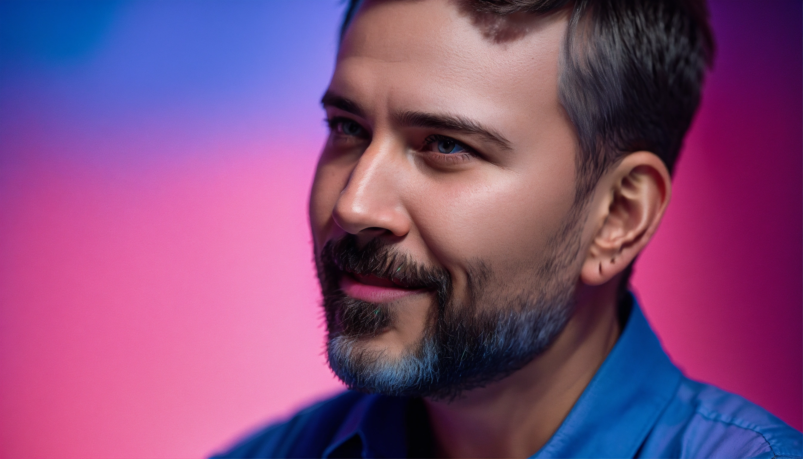 Lexica - Perfect photo portrait, bust shot, of a 43 yo white man, with ...
